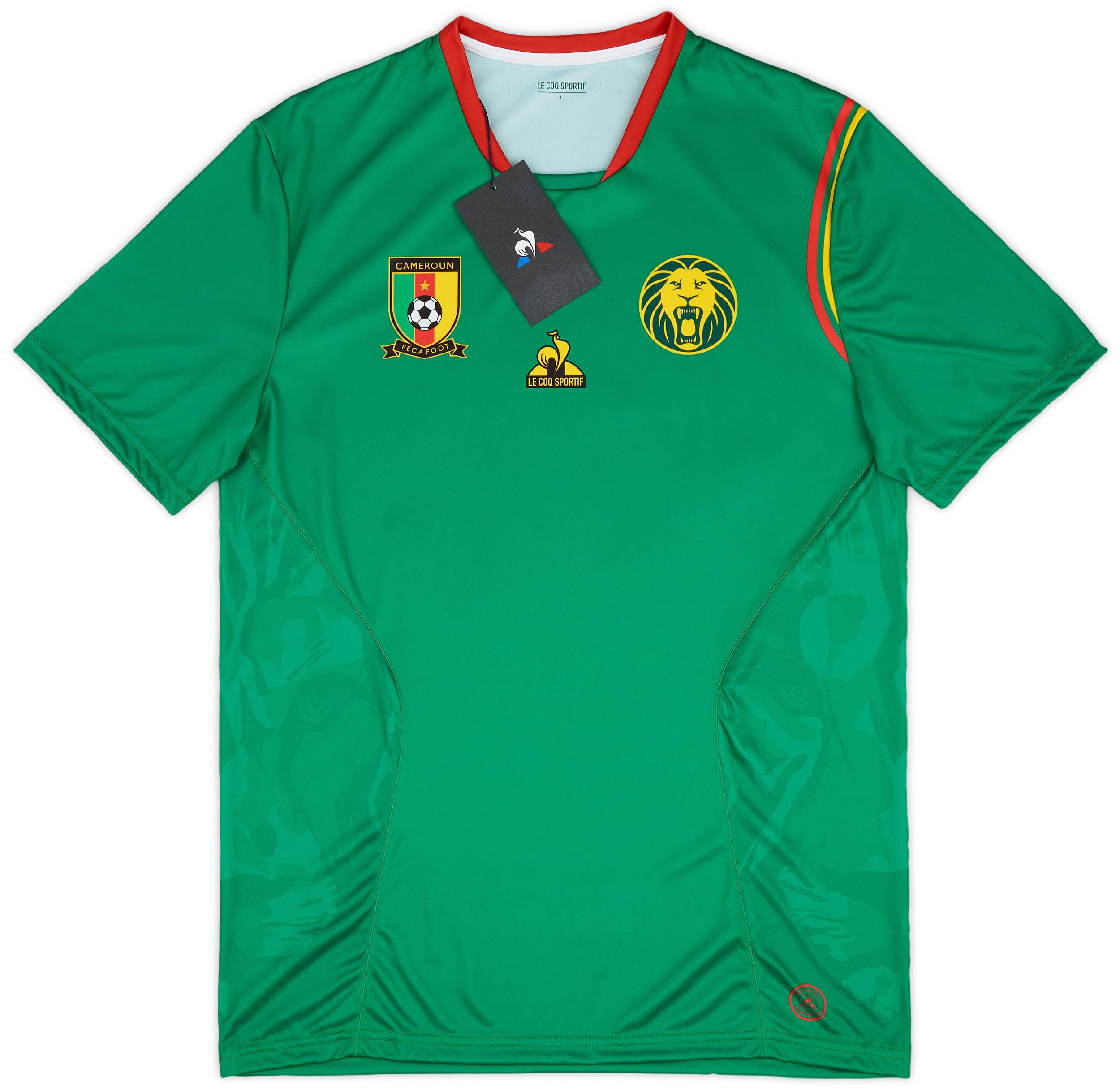 2022 Cameroon Authentic Home Shirt