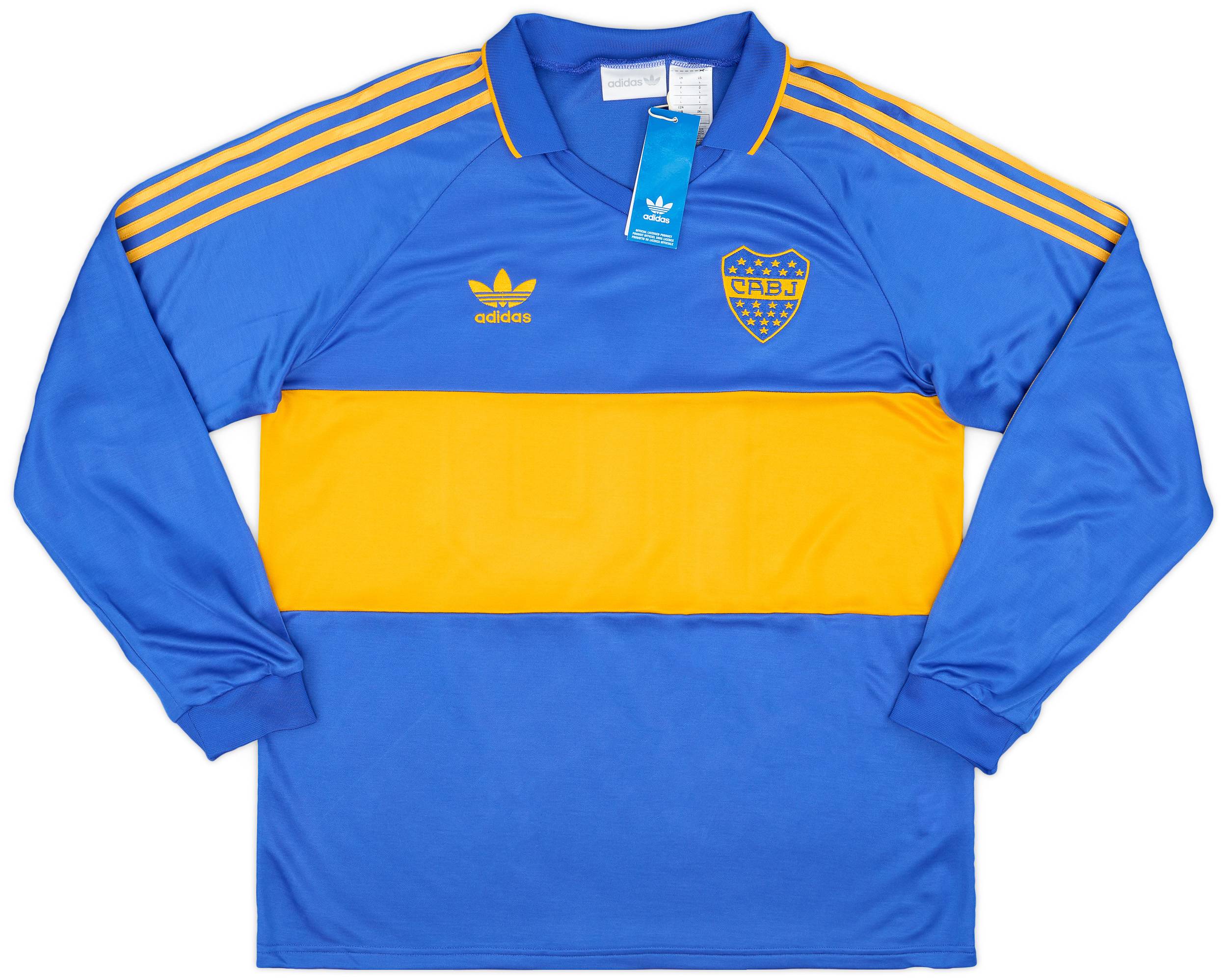 1993 Boca Juniors adidas Originals Reissue Home L/S Shirt #10