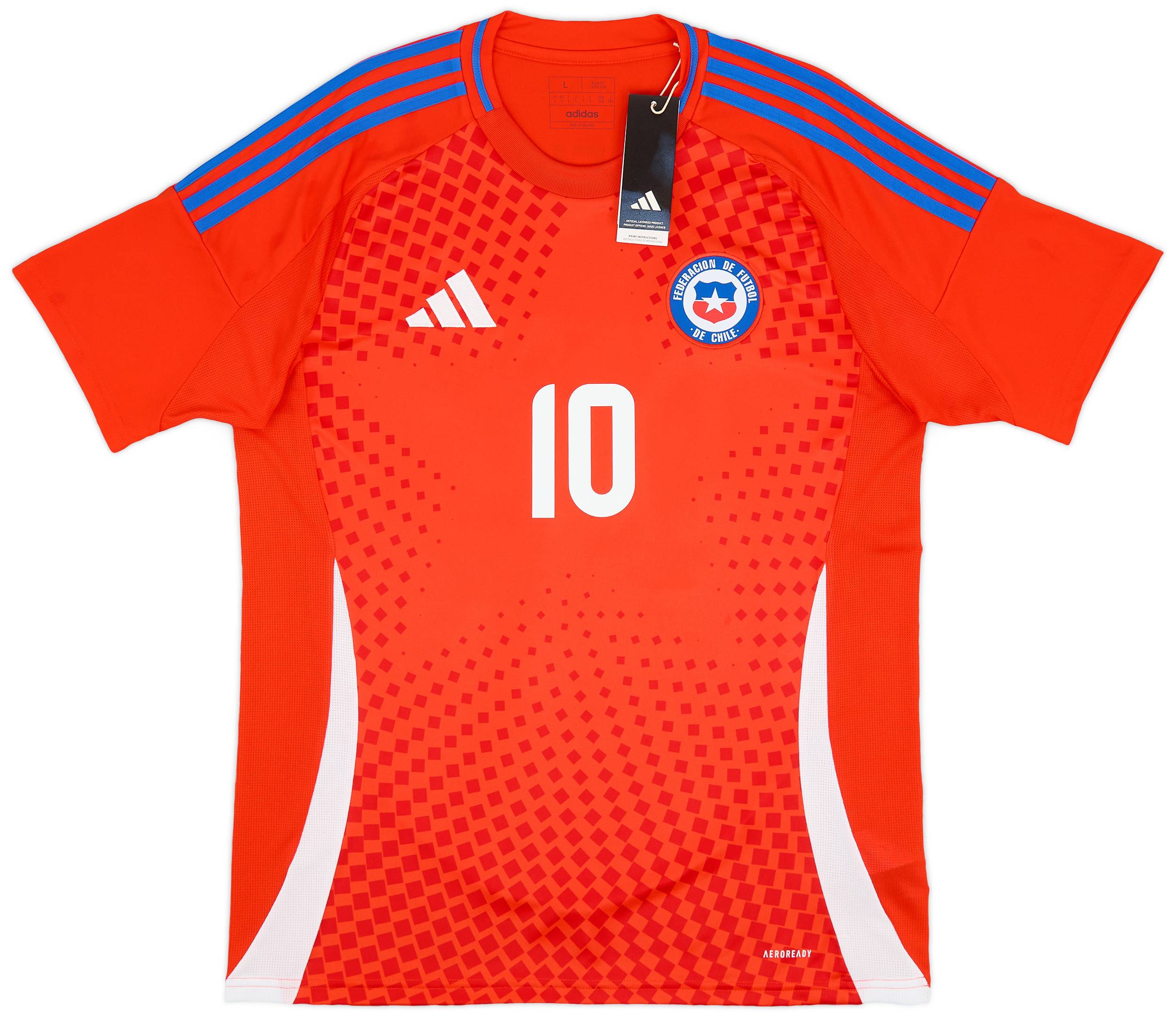 2024-25 Chile Home Shirt Alexis #10