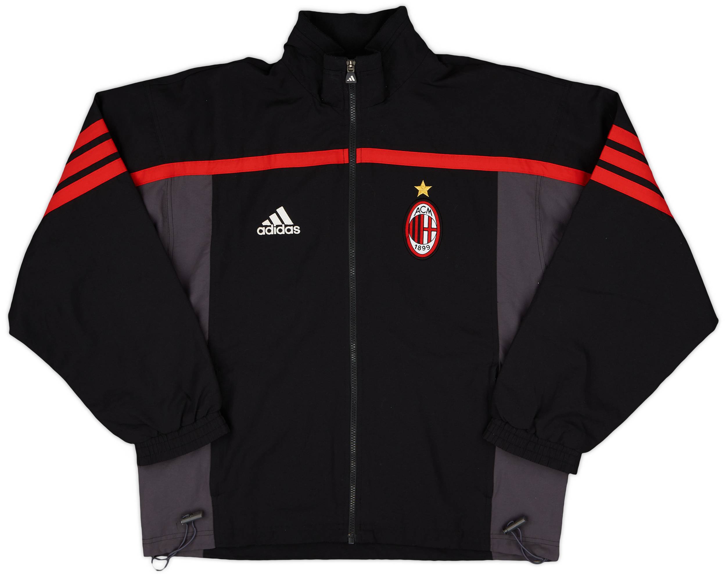 2002-03 AC Milan adidas Track Jacket - 8/10 - (S)