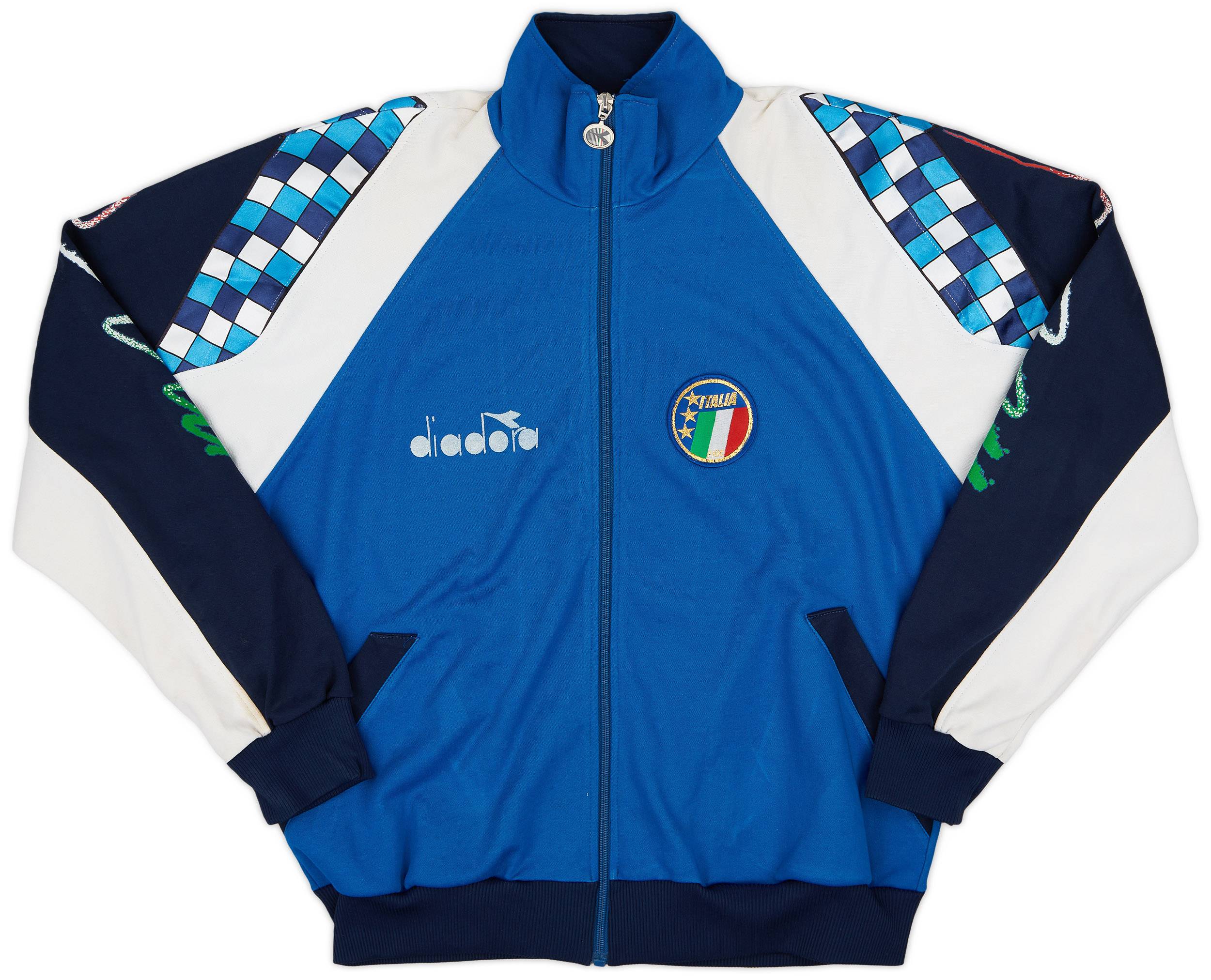 1990 Italy Diadora Track Jacket - 7/10 - (XL)