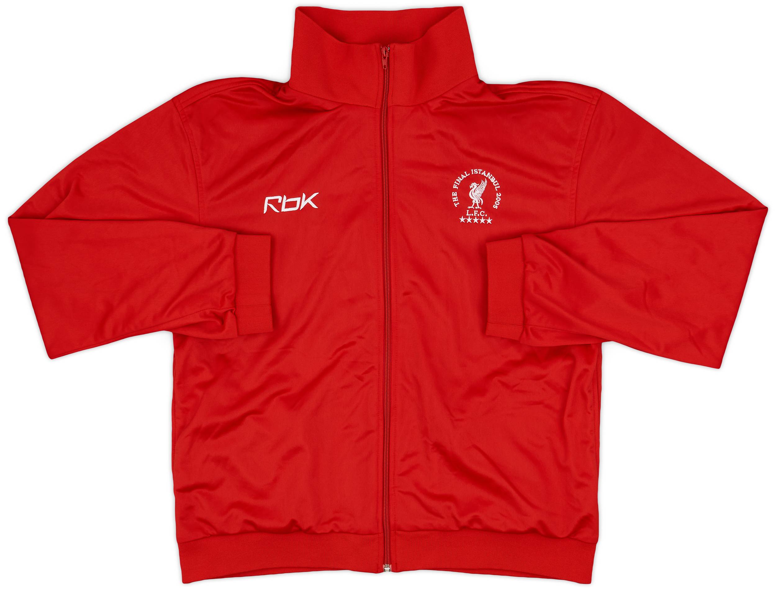 2005 Liverpool Reebok 'The Final Istanbul' Track Jacket - 9/10 - (XL)
