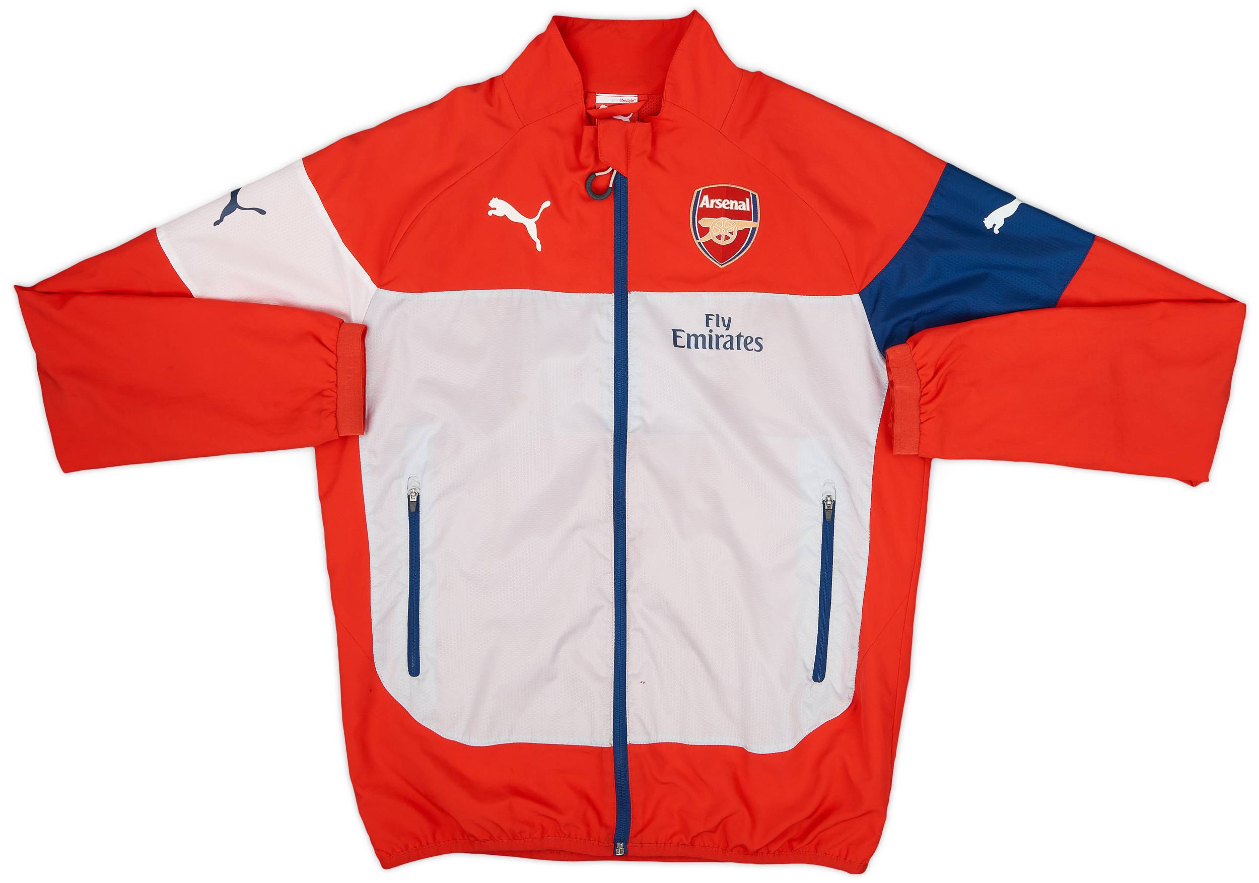 2014-15 Arsenal Puma Track Jacket - 5/10 - (S)