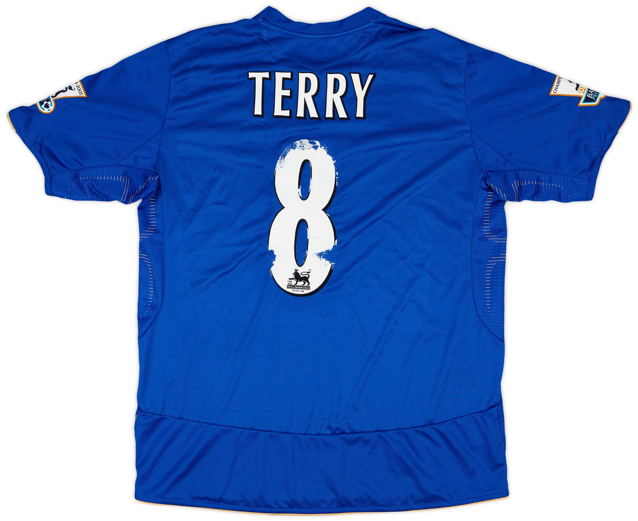 2005-06 Chelsea Centenary Home Shirt Terry #8 - 4/10 - (XL)