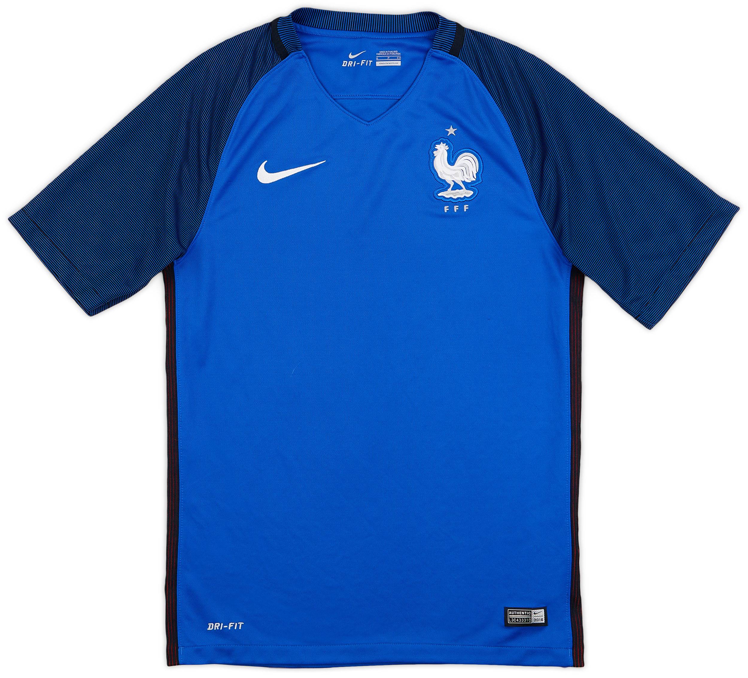 2016-17 France Home Shirt - 9/10 - (S)