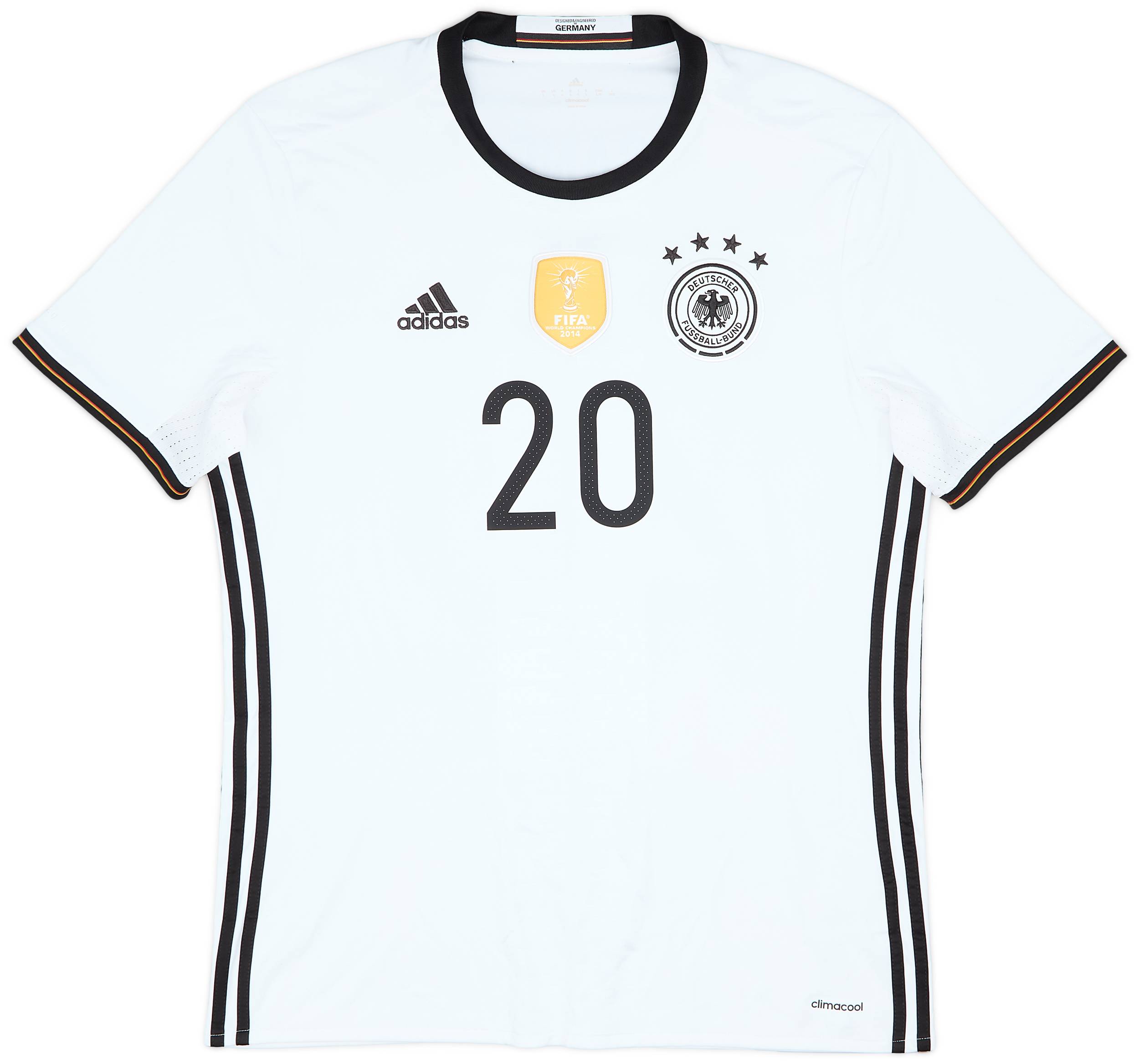 2015-16 Germany Home Shirt Sane #20 - 9/10 - (L)