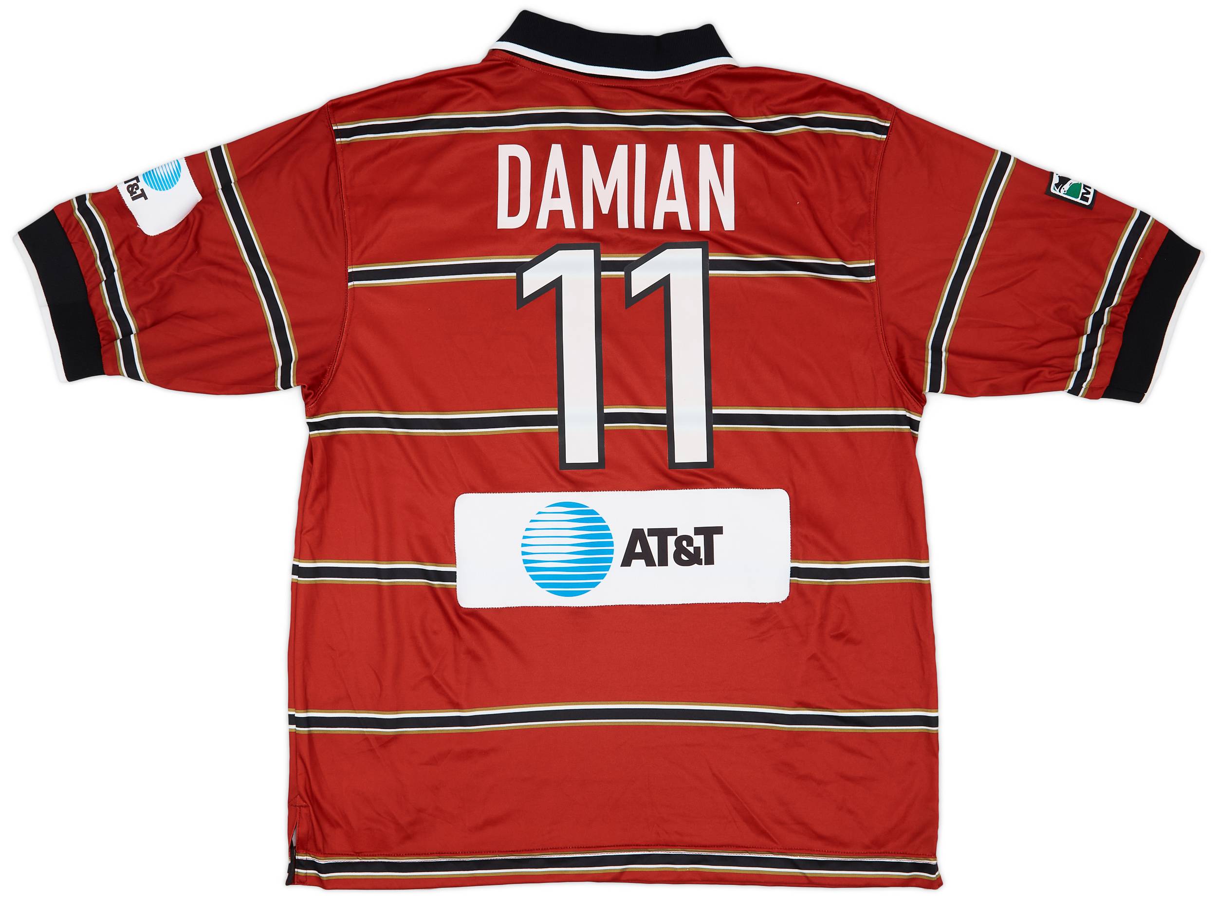 1998 Dallas Burn Match Issue Home Shirt Damian #11