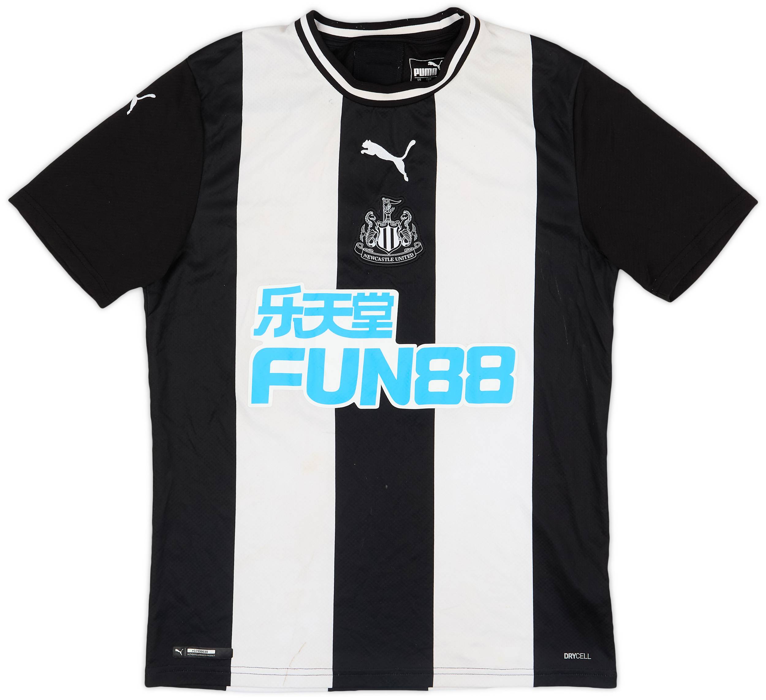2019-20 Newcastle Home Shirt - 5/10 - (S) 2019-20 Newcastle Home Shirt - 5/10 - (S)