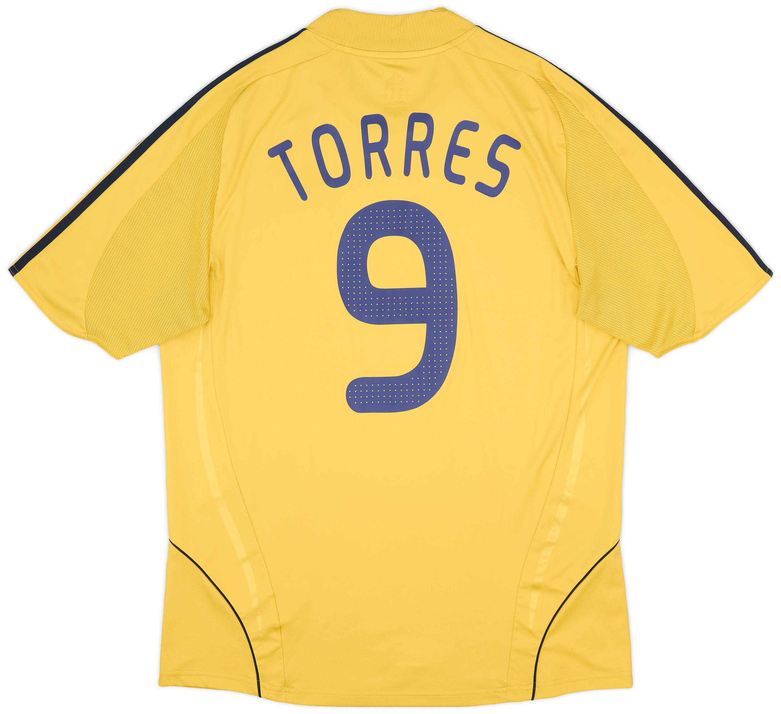 2008-10 Spain Away Shirt Torres #9 - 9/10 - (L)