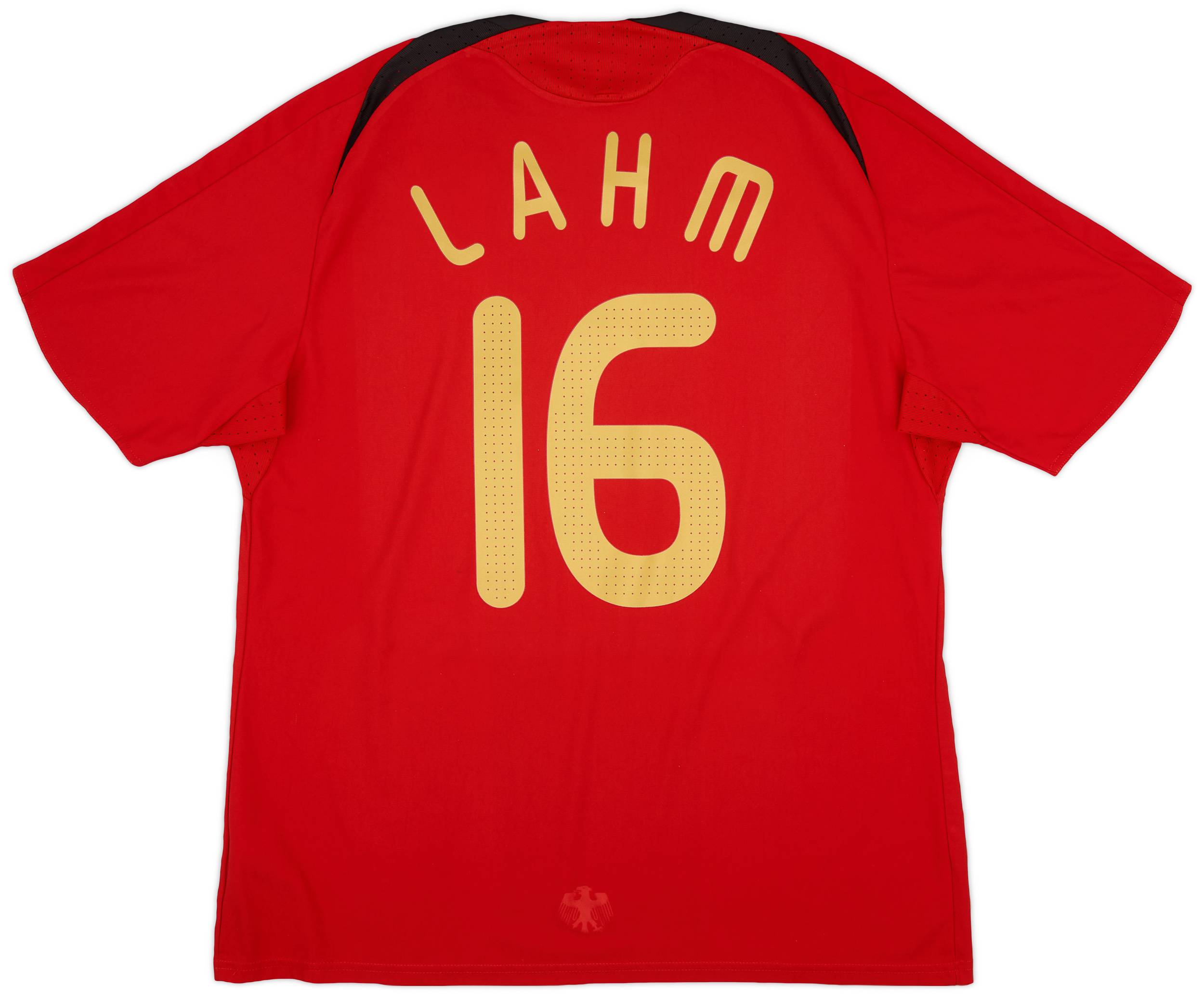 2008-09 Germany Away Shirt Lahm #16 - 8/10 - (XL)