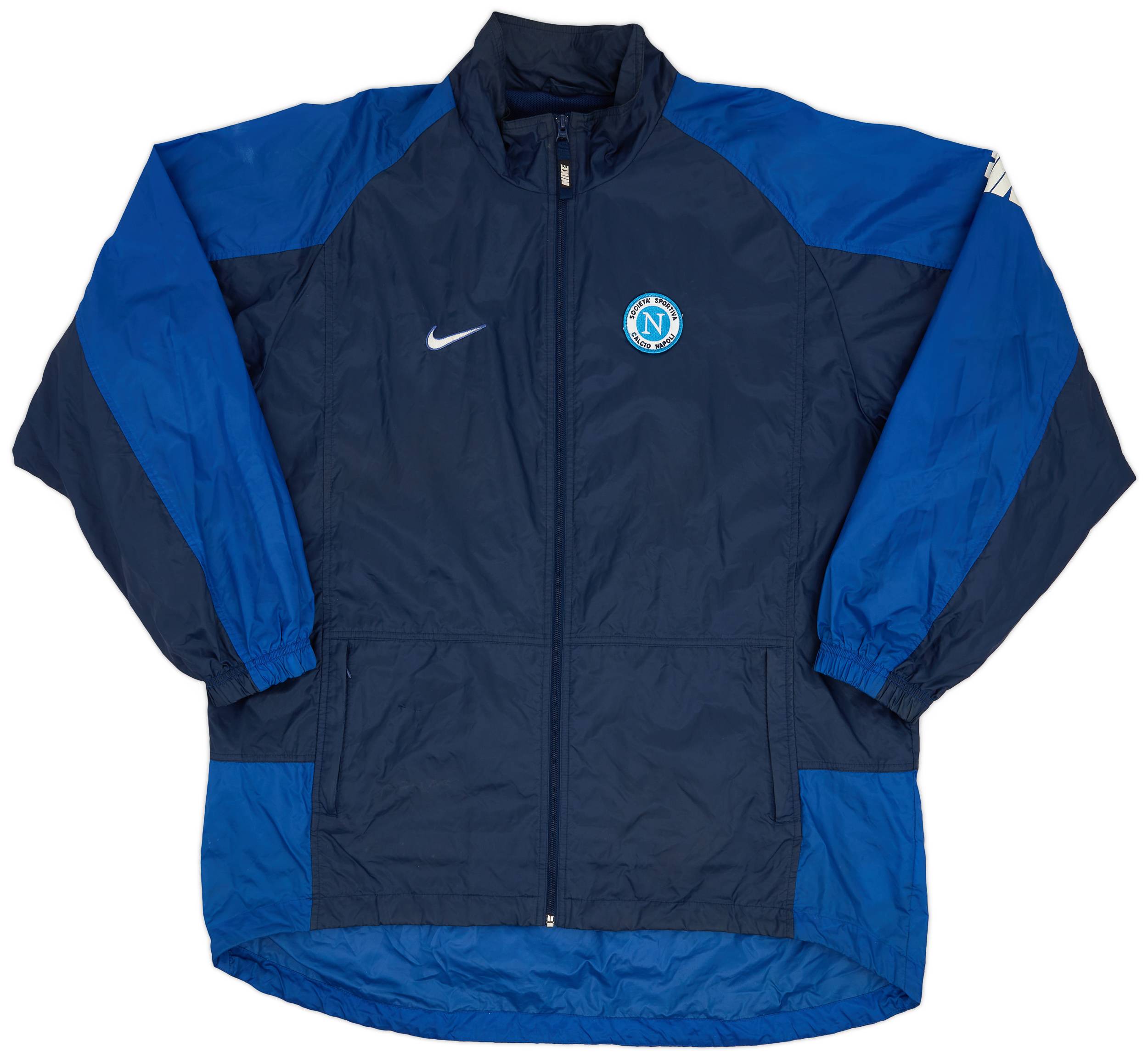 1998-99 Napoli Nike Rain Jacket - 7/10 - (XXL)
