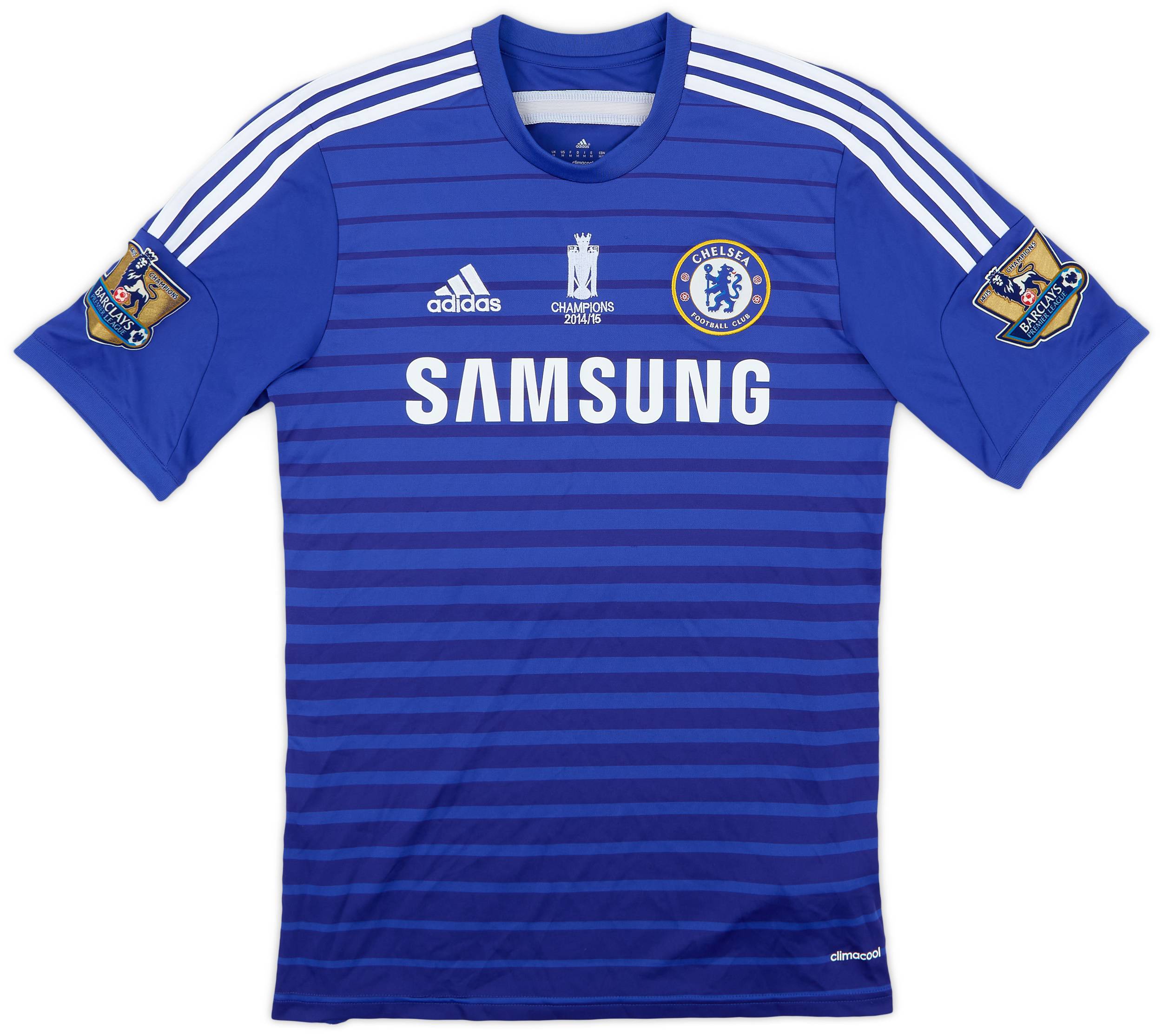 2014-15 Chelsea Home Shirt Champions #15 - 8/10 - (M)