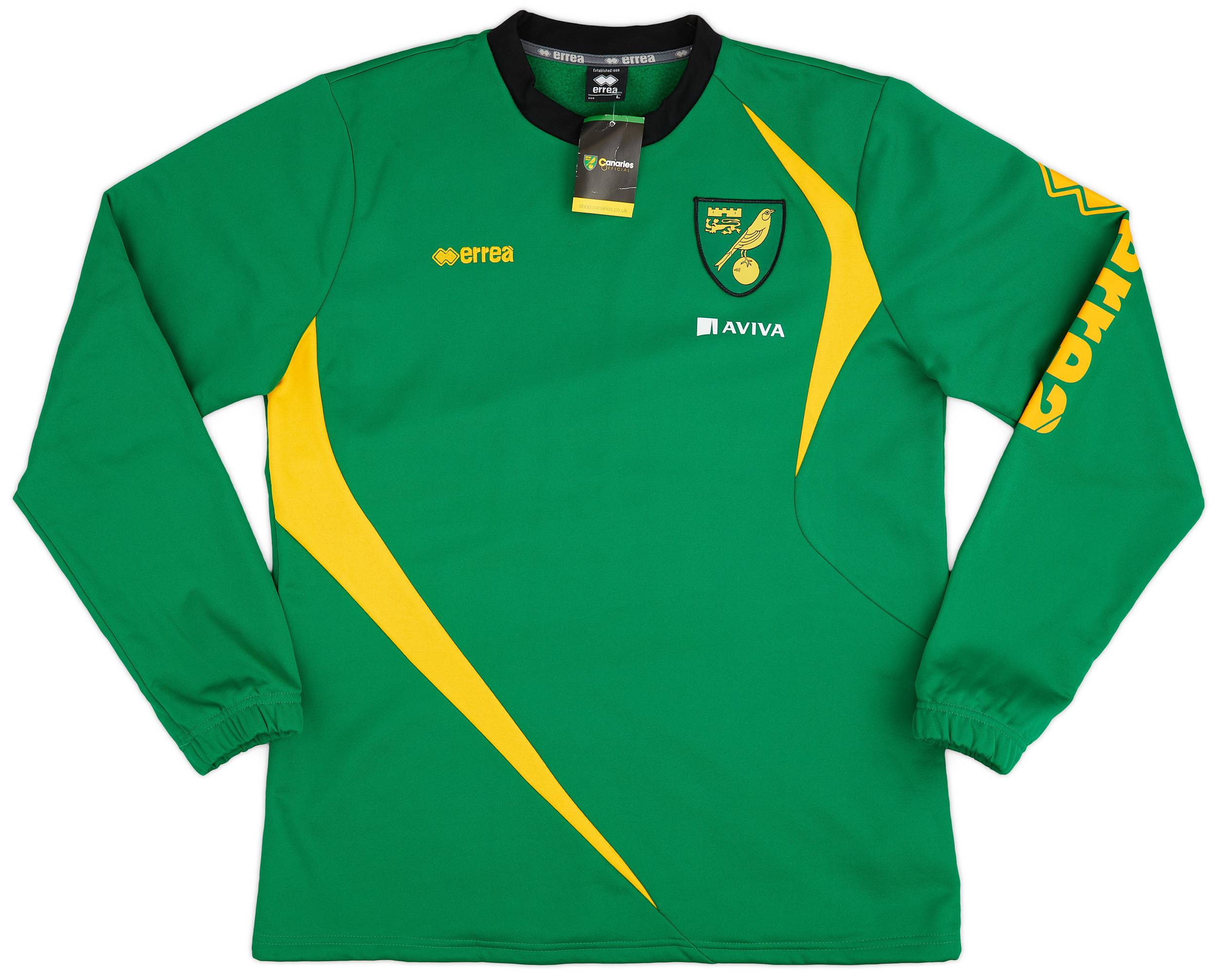 2014-15 Norwich Errea Training Top