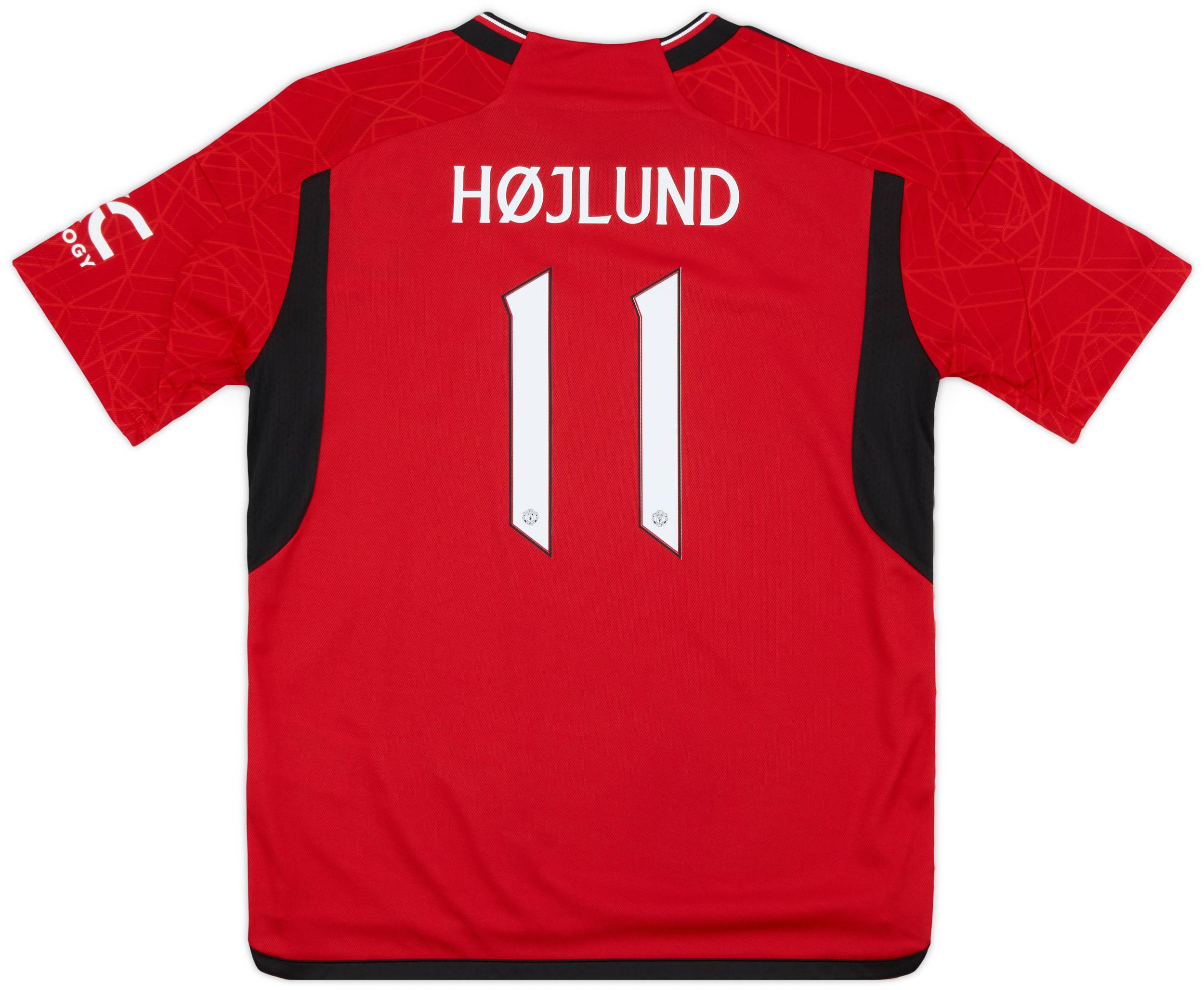 2023-24 Manchester United Home Shirt Hojlund #11 (KIDS)