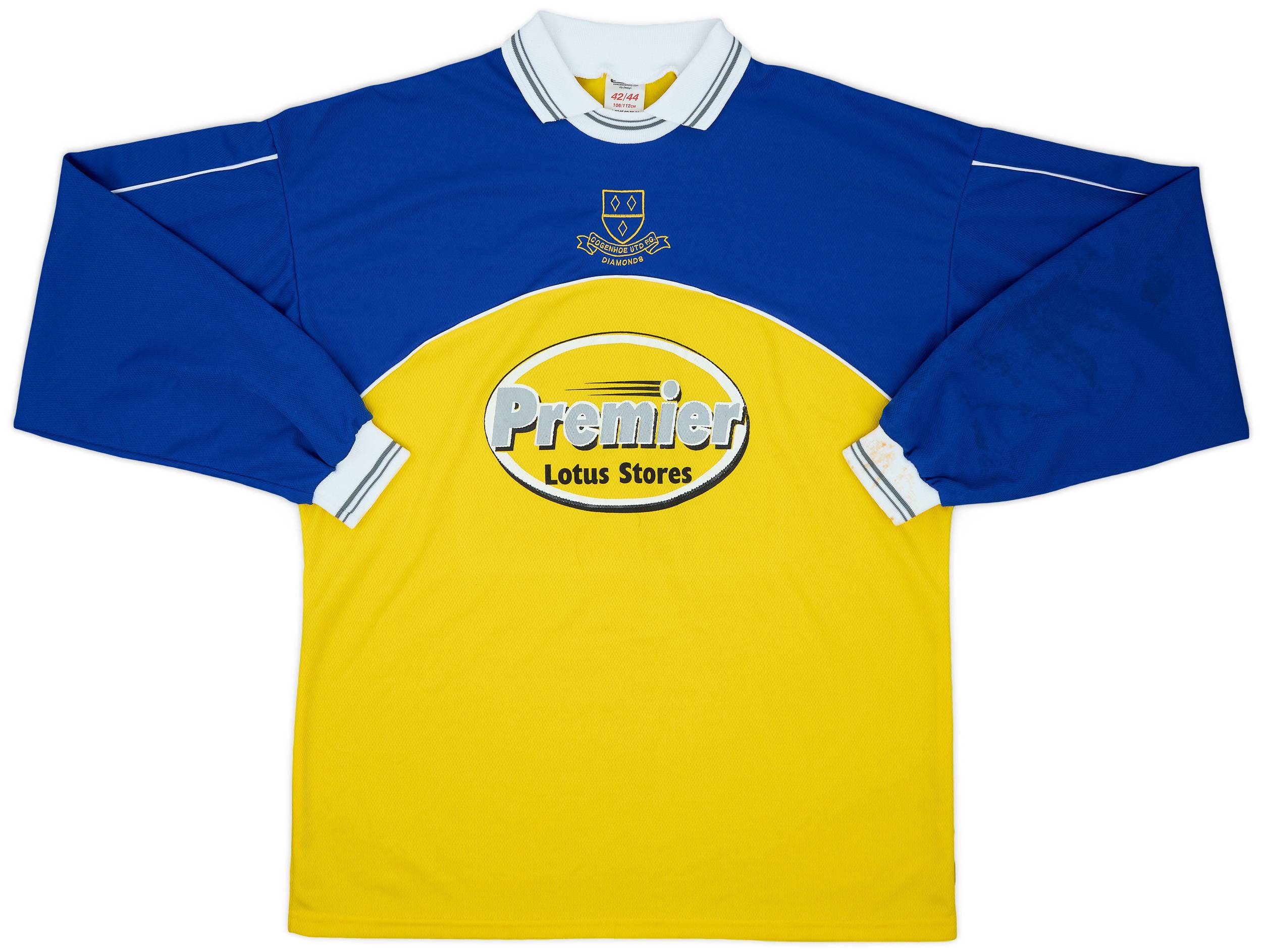 2000s Cogenhoe United Home L/S Shirt - 7/10 - (L)