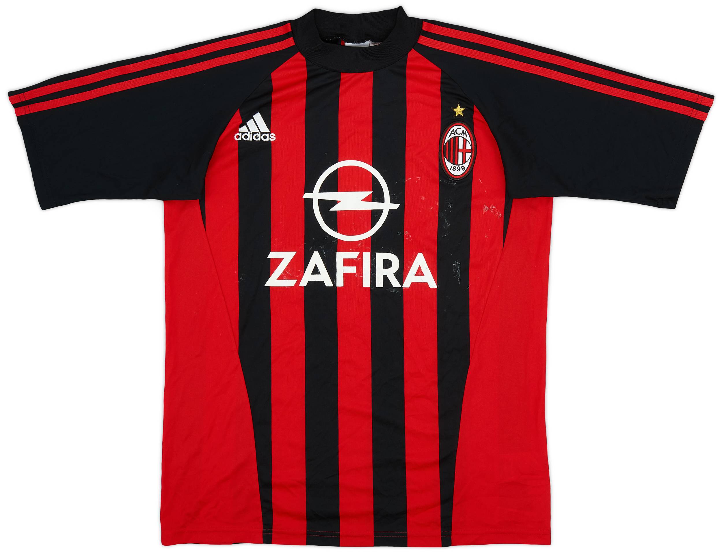 2002-03 AC Milan Basic Home Shirt - 4/10 - (XL.Boys)