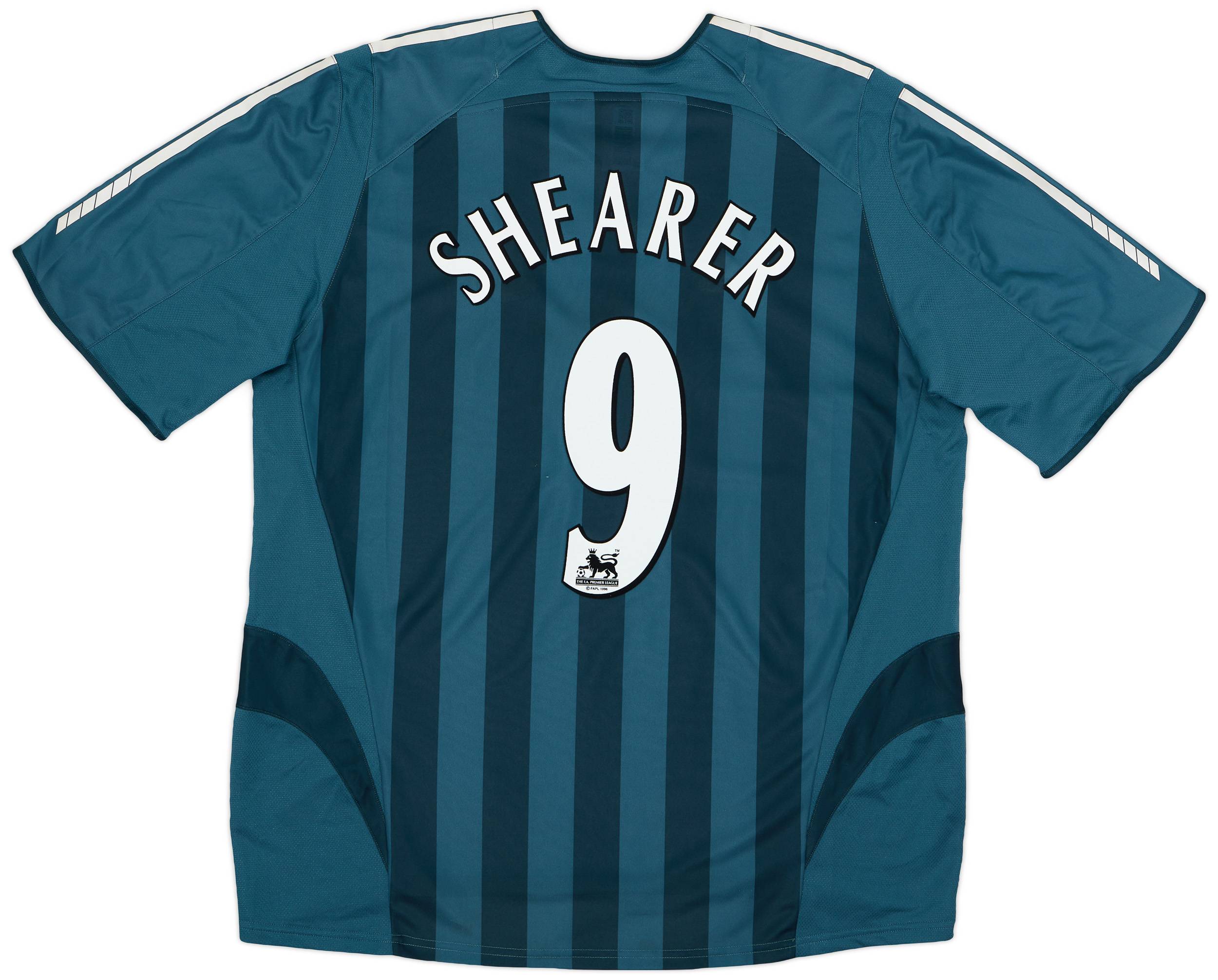 2005-06 Newcastle Away Shirt Shearer #9 - 9/10 - (XXL)