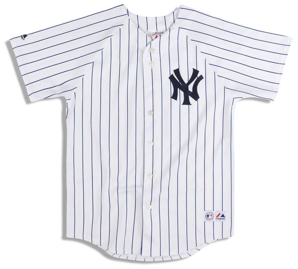 2004-08 New York Yankees Jeter #2 Majestic Jersey (Home) Y