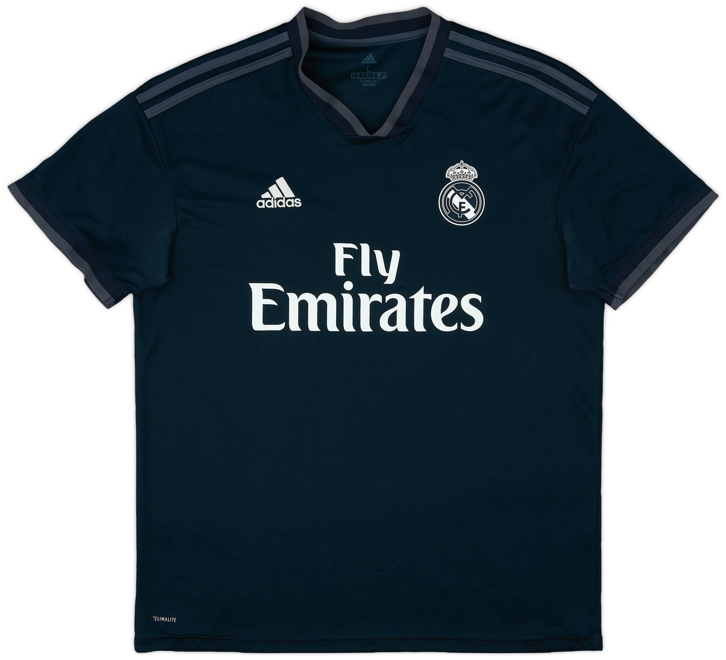 2018-19 Real Madrid Away Shirt - 7/10 - (L)