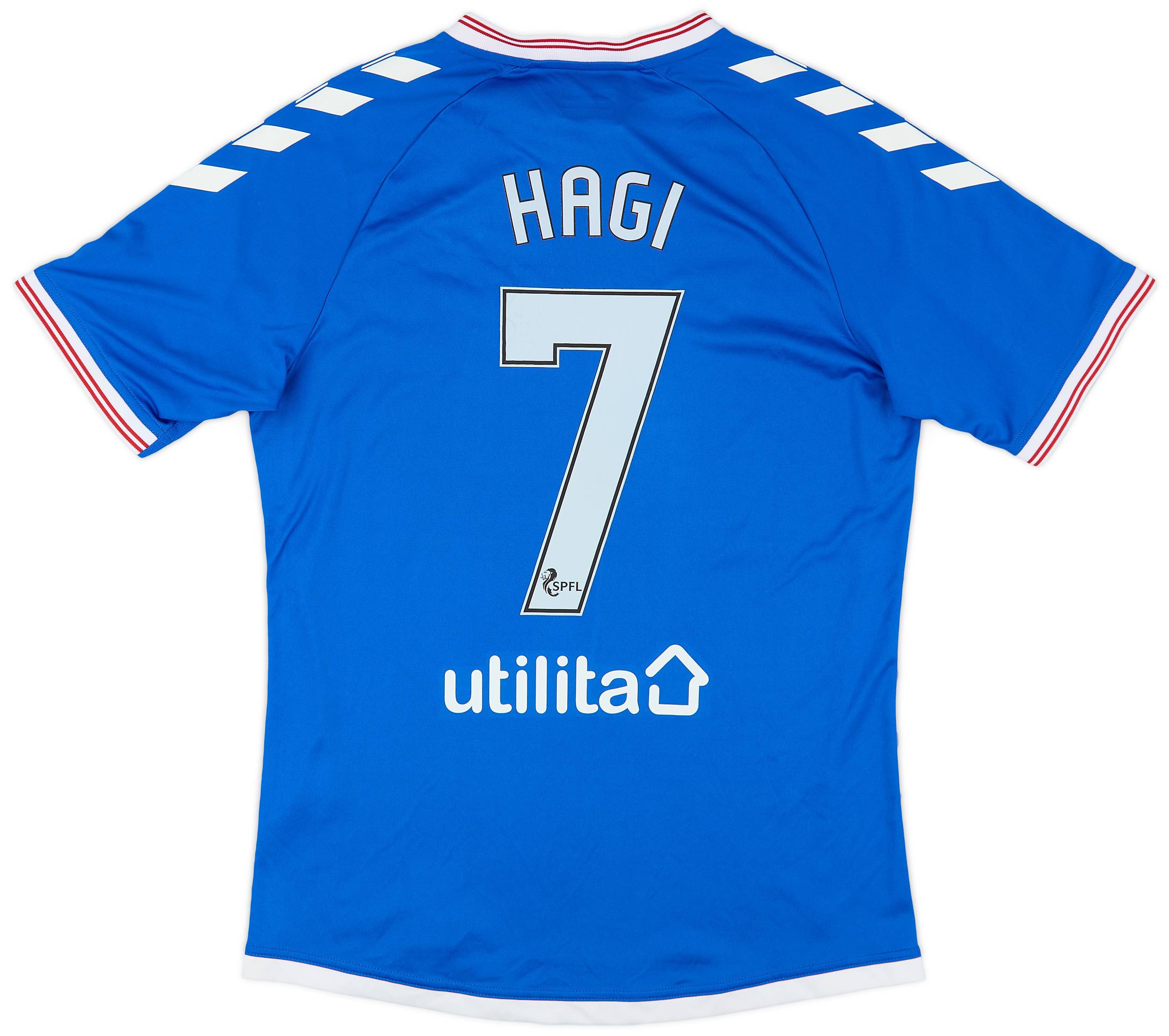 2019-20 Rangers Home Shirt Hagi #7 - 6/10 - (S)