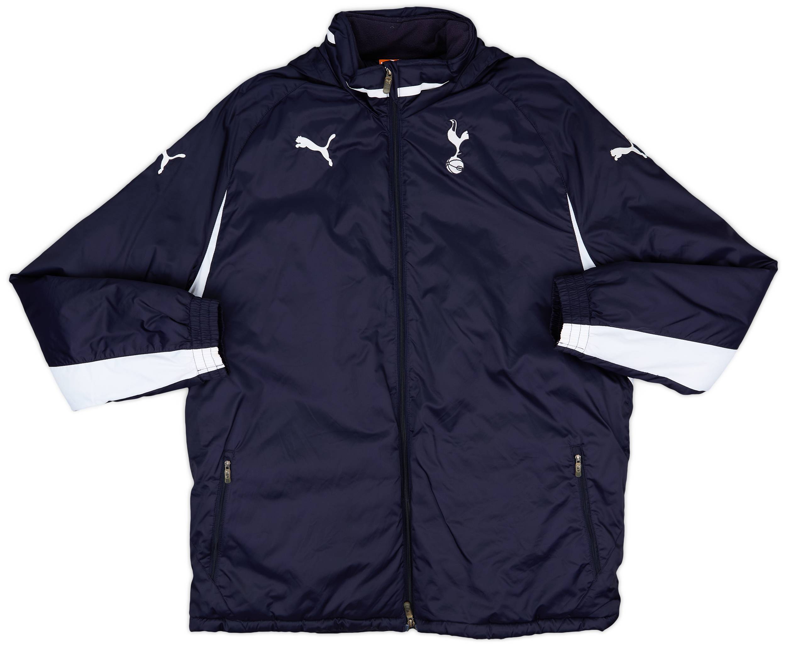 2011-12 Tottenham Puma Padded Bench Coat (L)