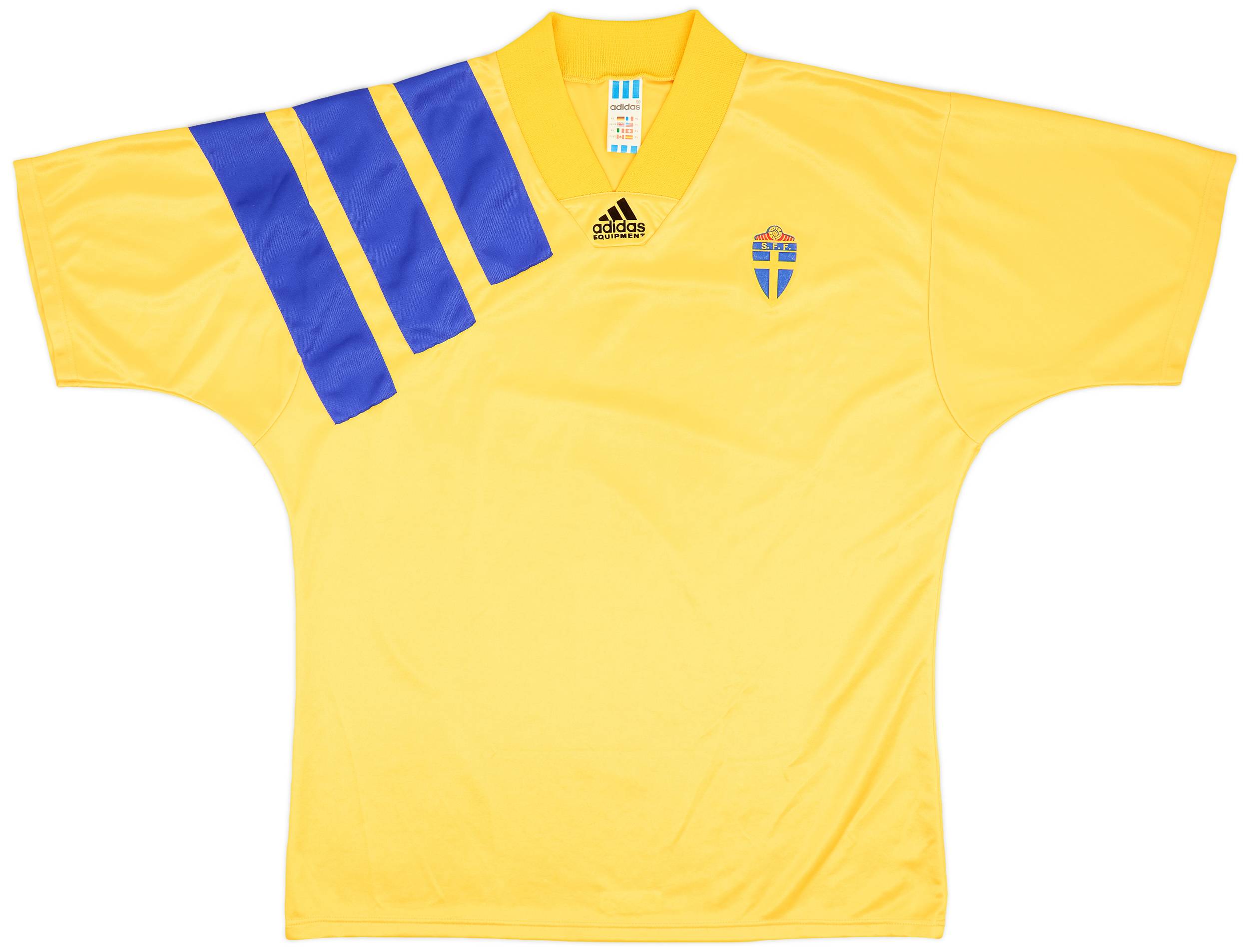 1992-94 Sweden Home Shirt - 9/10 - (XL)