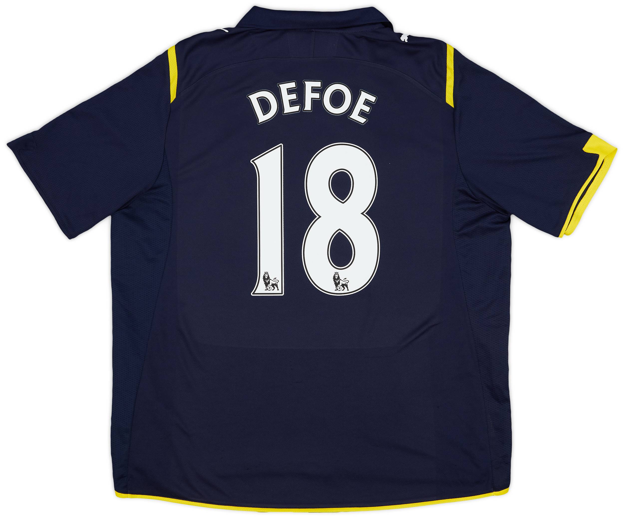2009-10 Tottenham Away Shirt Defoe #18 - 8/10 - (L)