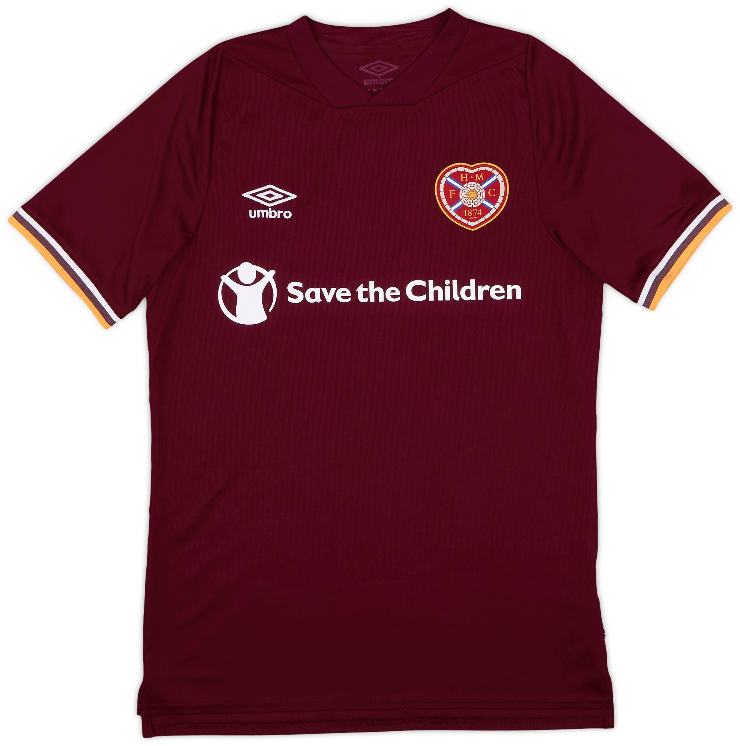 2020-21 Hearts Home Shirt - 8/10 - (S)