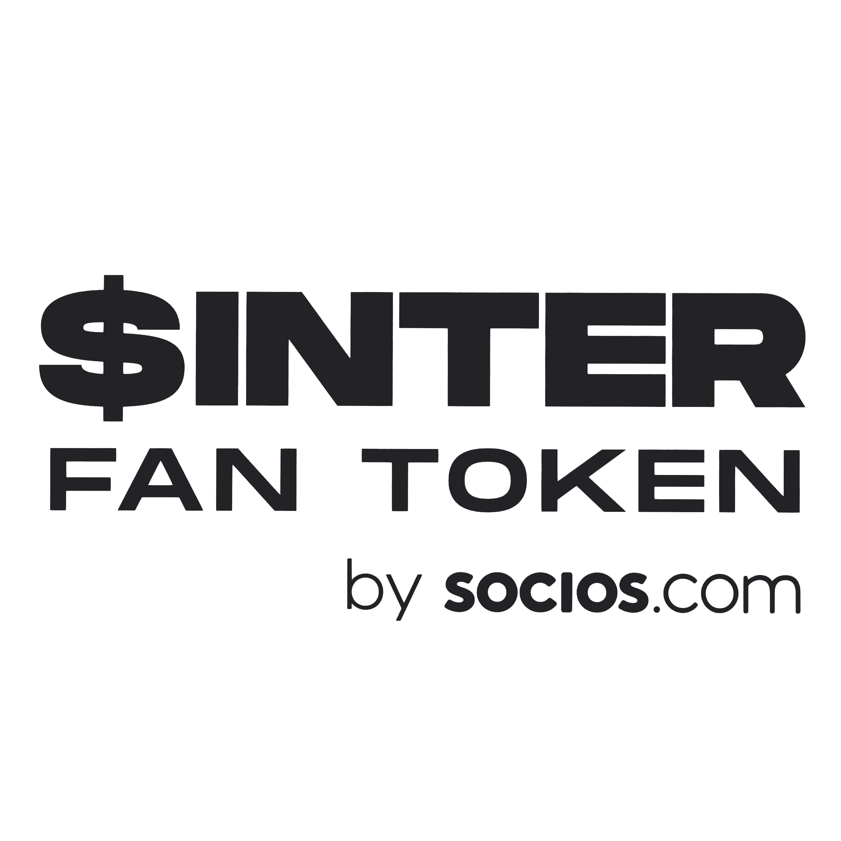 2021-22 Inter Milan Away/Third Inter Fan Token Black Player Issue Sponsor