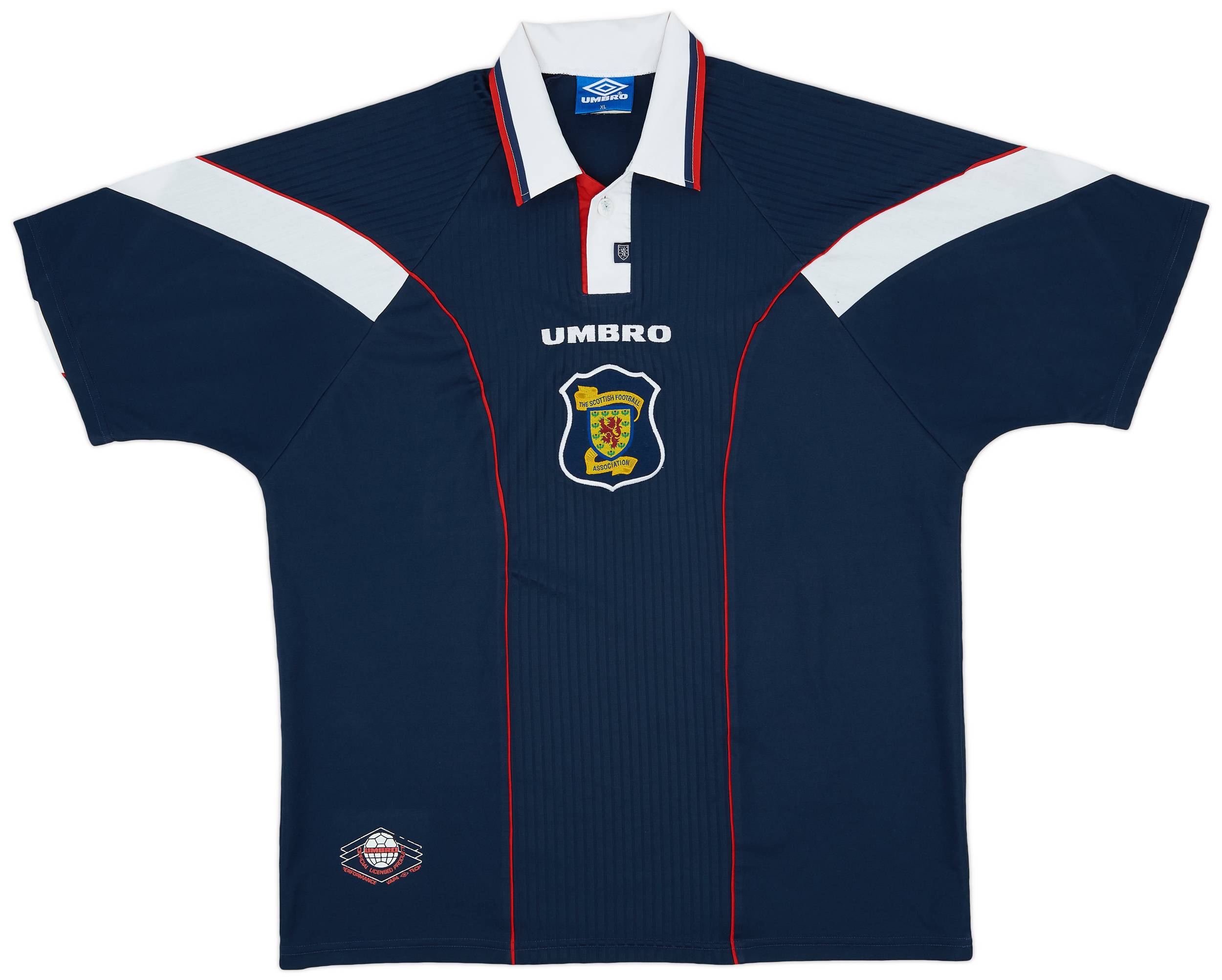 1996-98 Scotland Home Shirt - 8/10 - (XL)