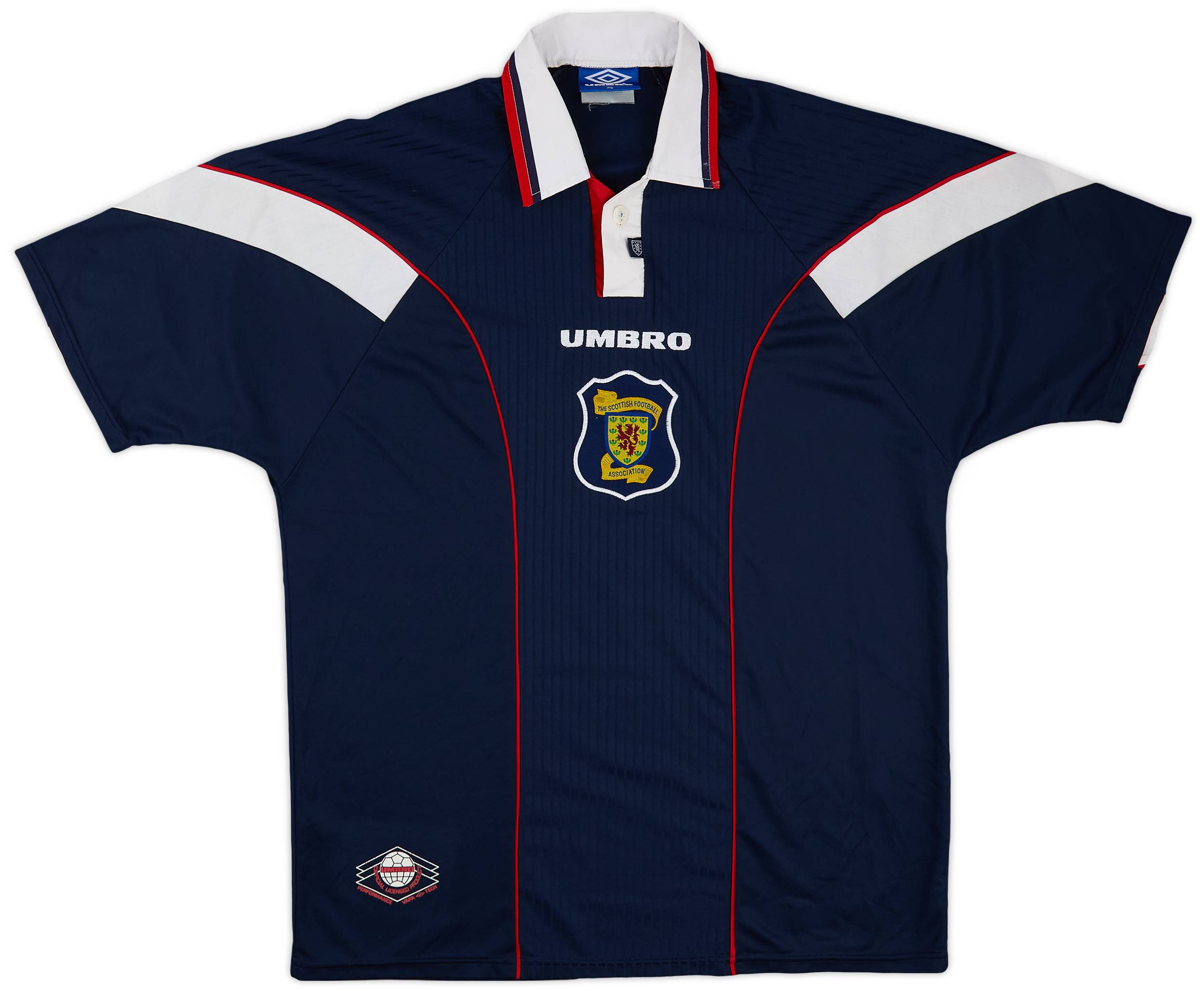 1996-98 Scotland Home Shirt - 9/10 - (XL)