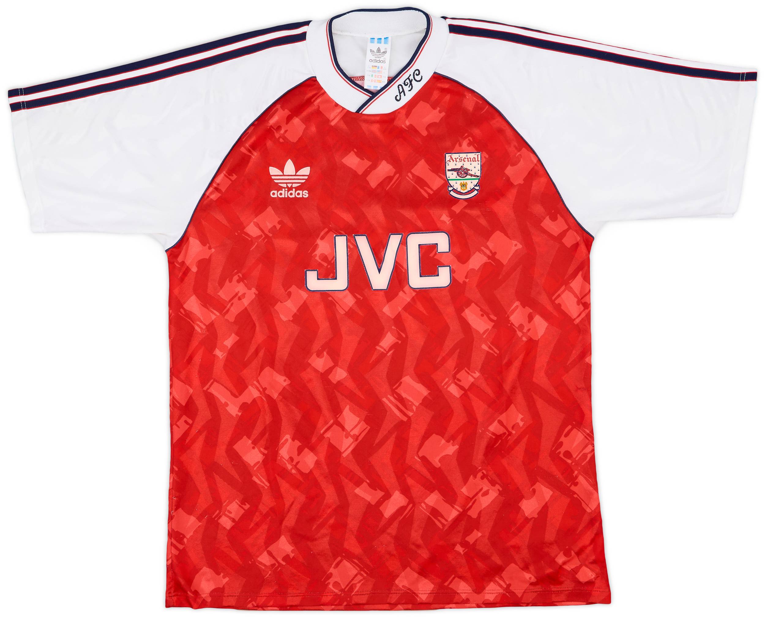 1990-92 Arsenal Home Shirt - 8/10 - (L/XL)
