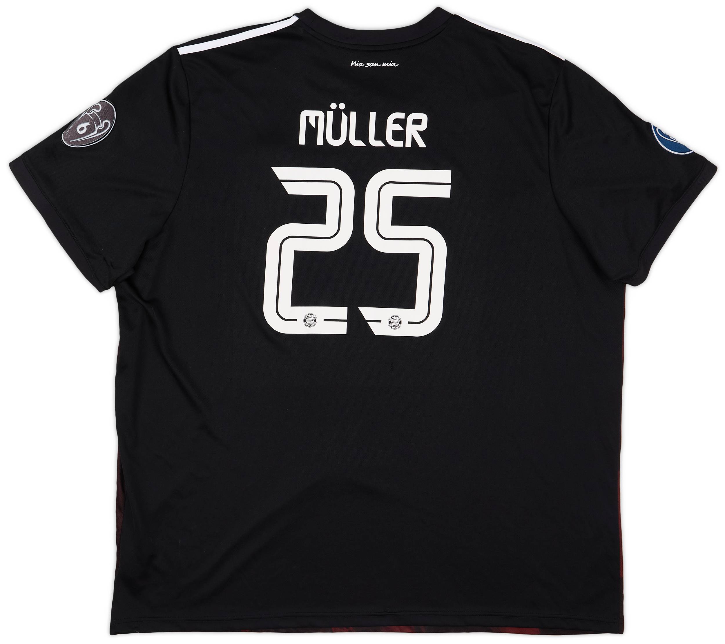 2020-21 Bayern Munich Third Shirt Muller #25 - 8/10 - (3XL)