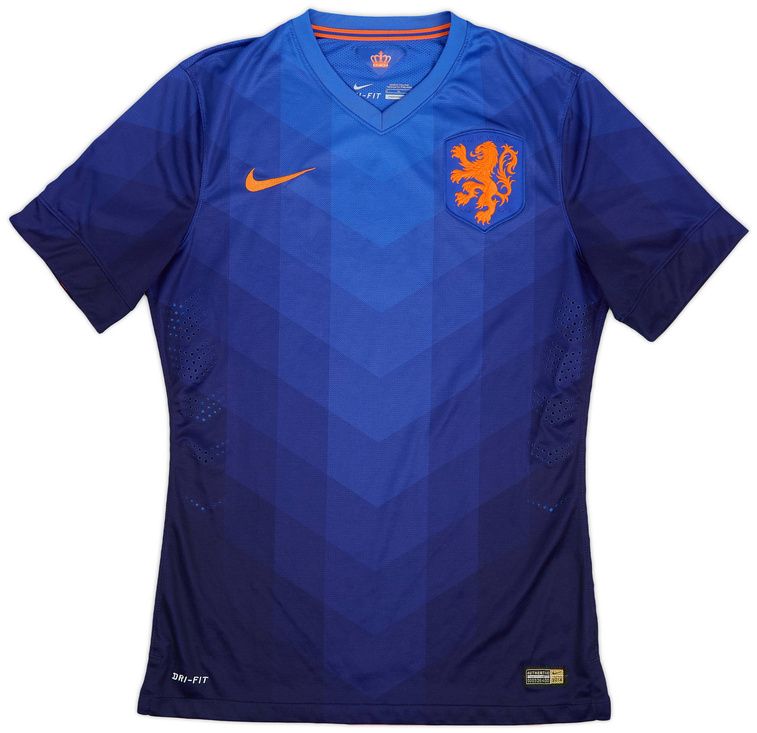 2014-15 Netherlands Authentic Away Shirt - 9/10 - (M)