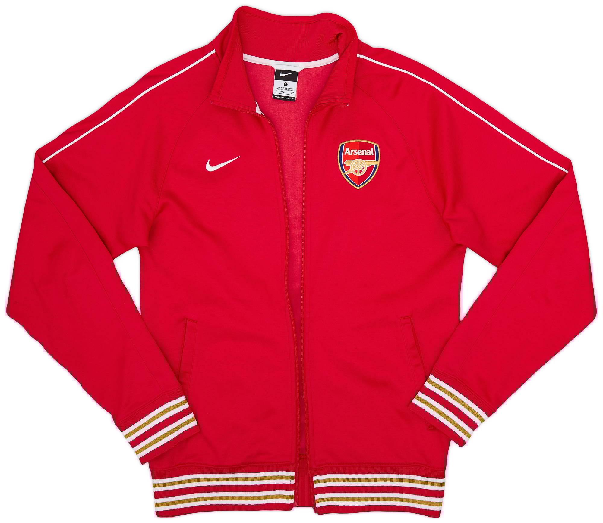 2011-12 Arsenal Nike Track Jacket - 3/10 - (S)