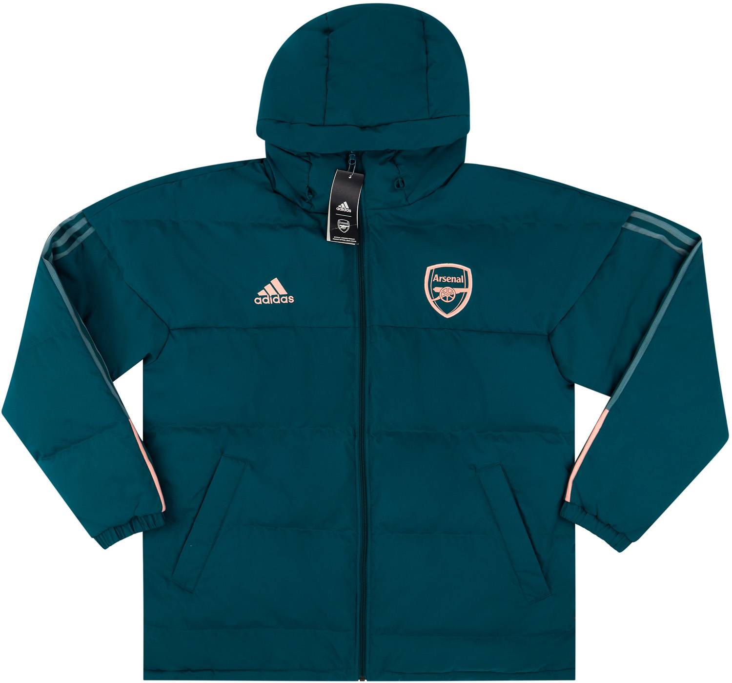 2020-21 Arsenal adidas Reversible Winter Jacket - NEW