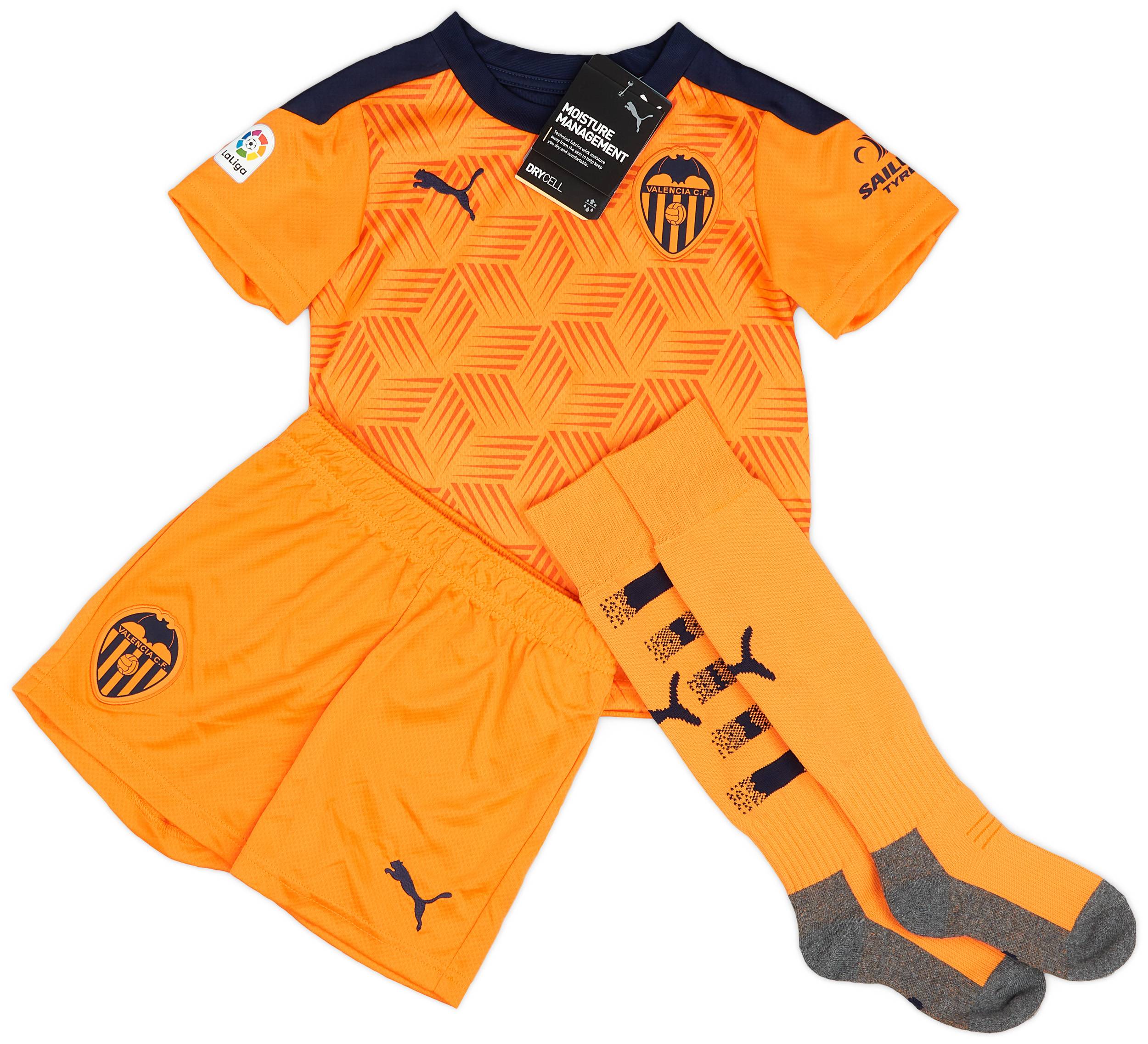 2020-21 Valencia Away Full Kit (Little Kids)