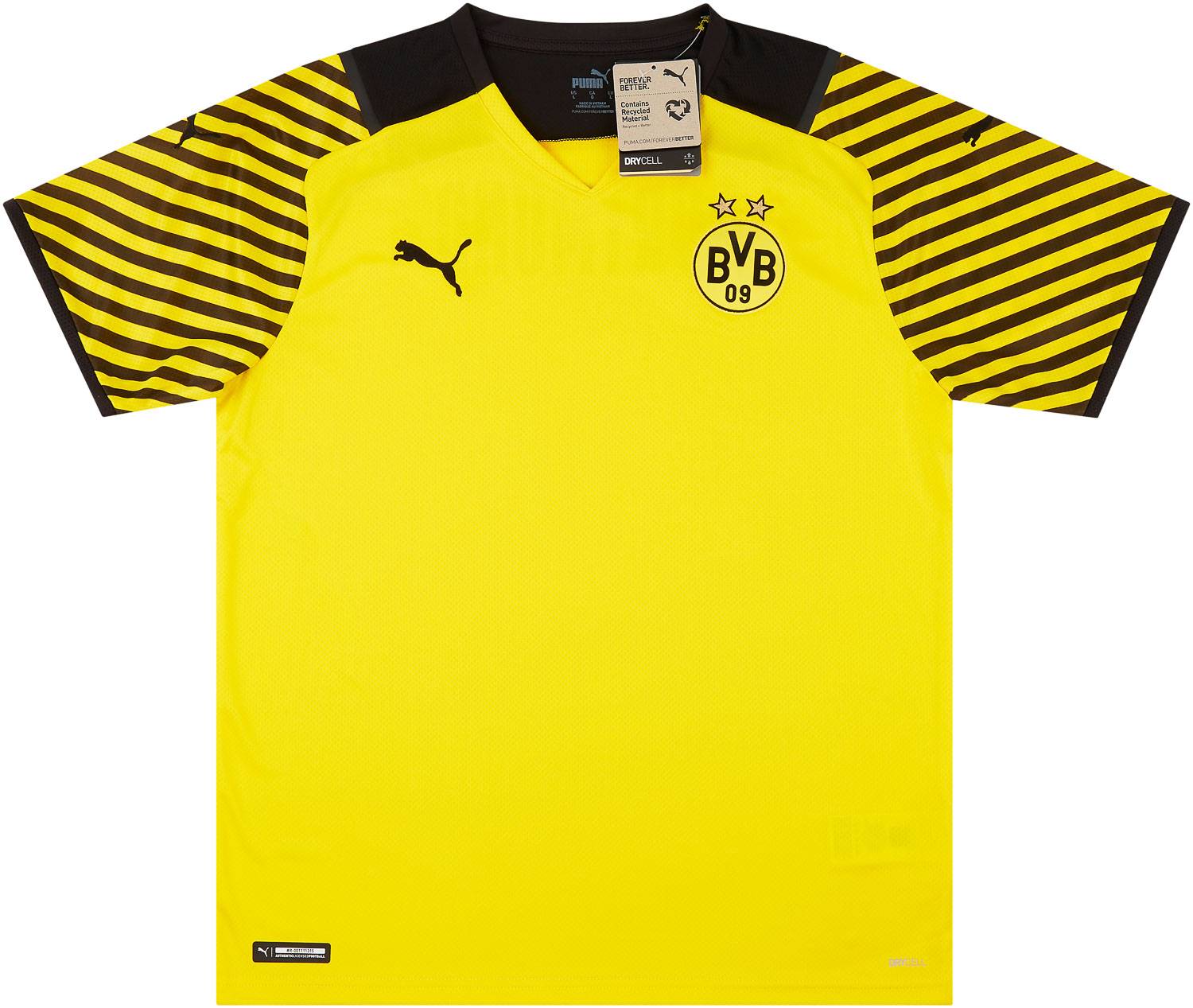 2021-22 Borussia Dortmund Home Shirt