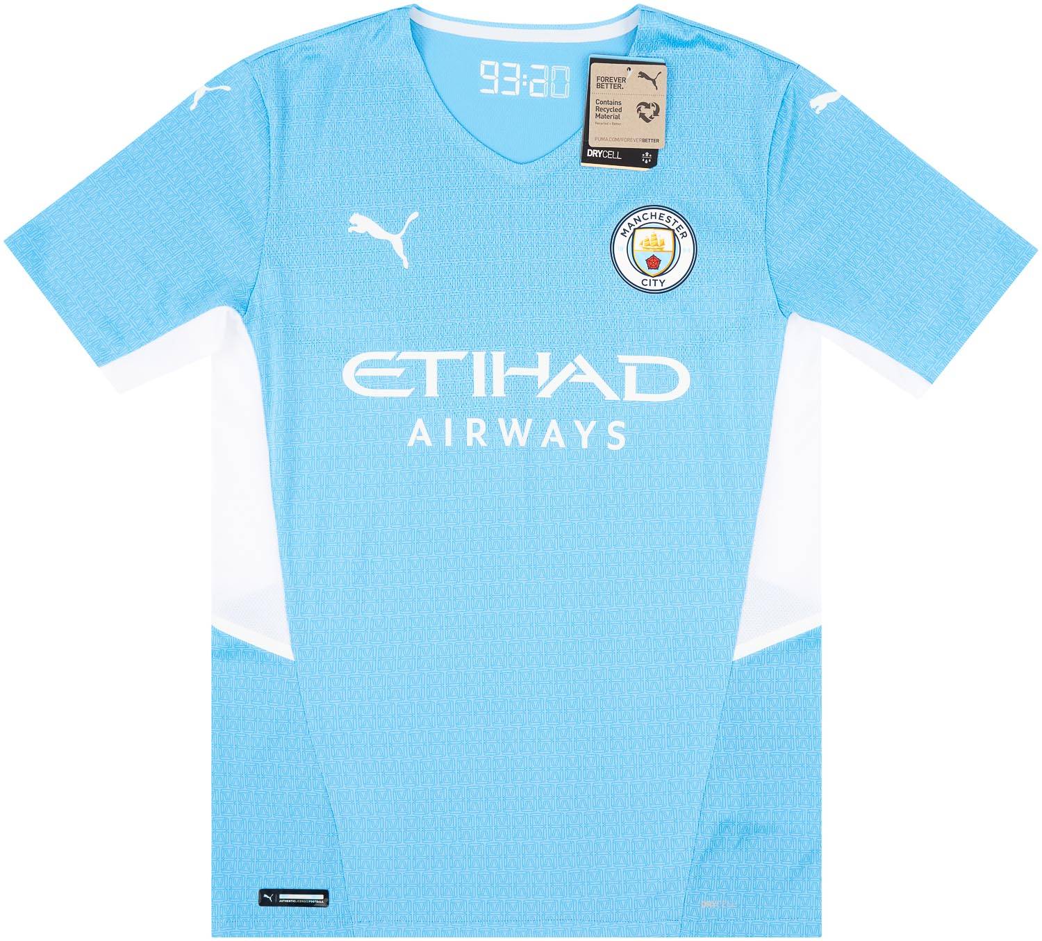 2021-22 Manchester City Player Issue Home Shirt