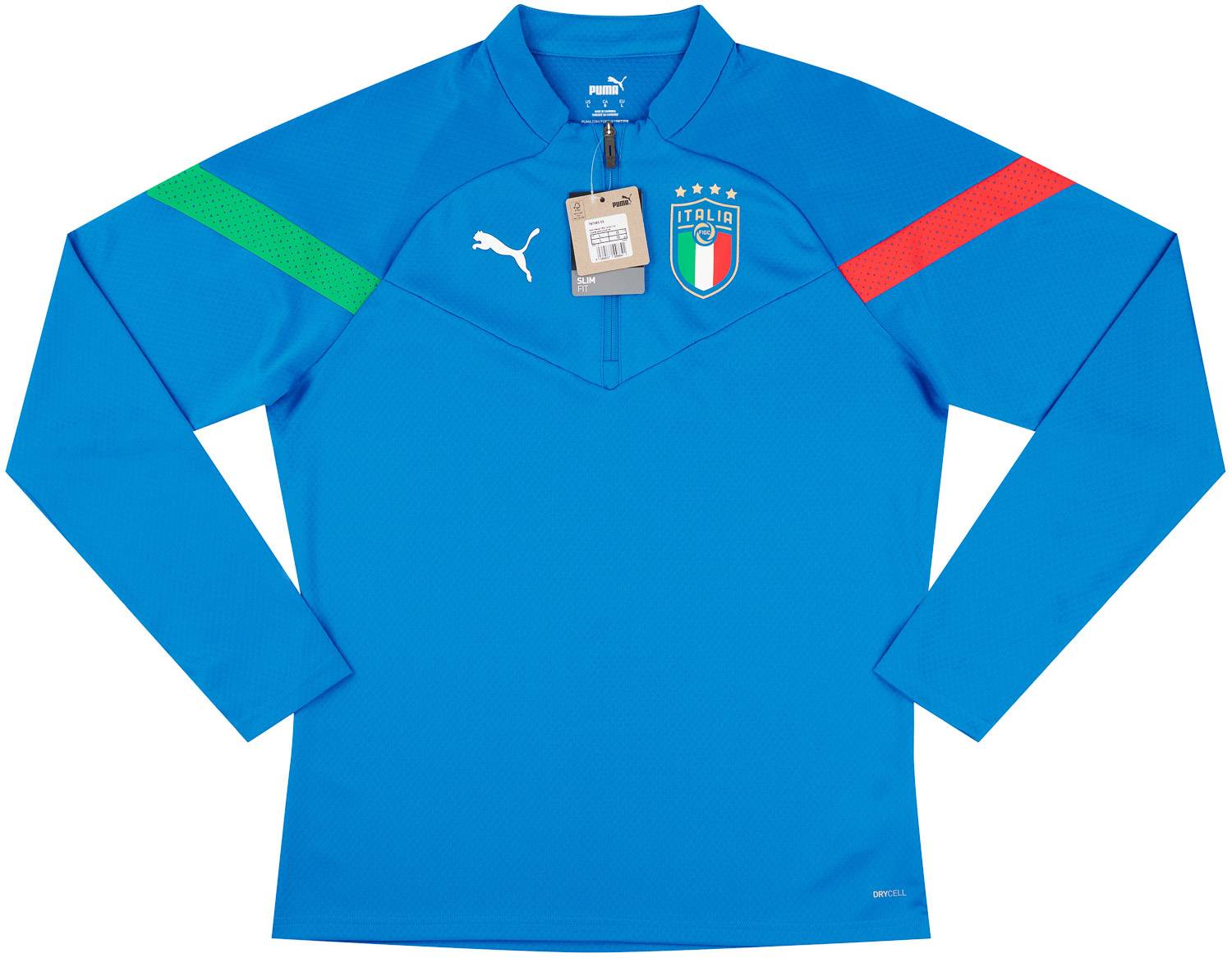 2022-23 Italy Puma 1/4 Zip Training Top (XS)