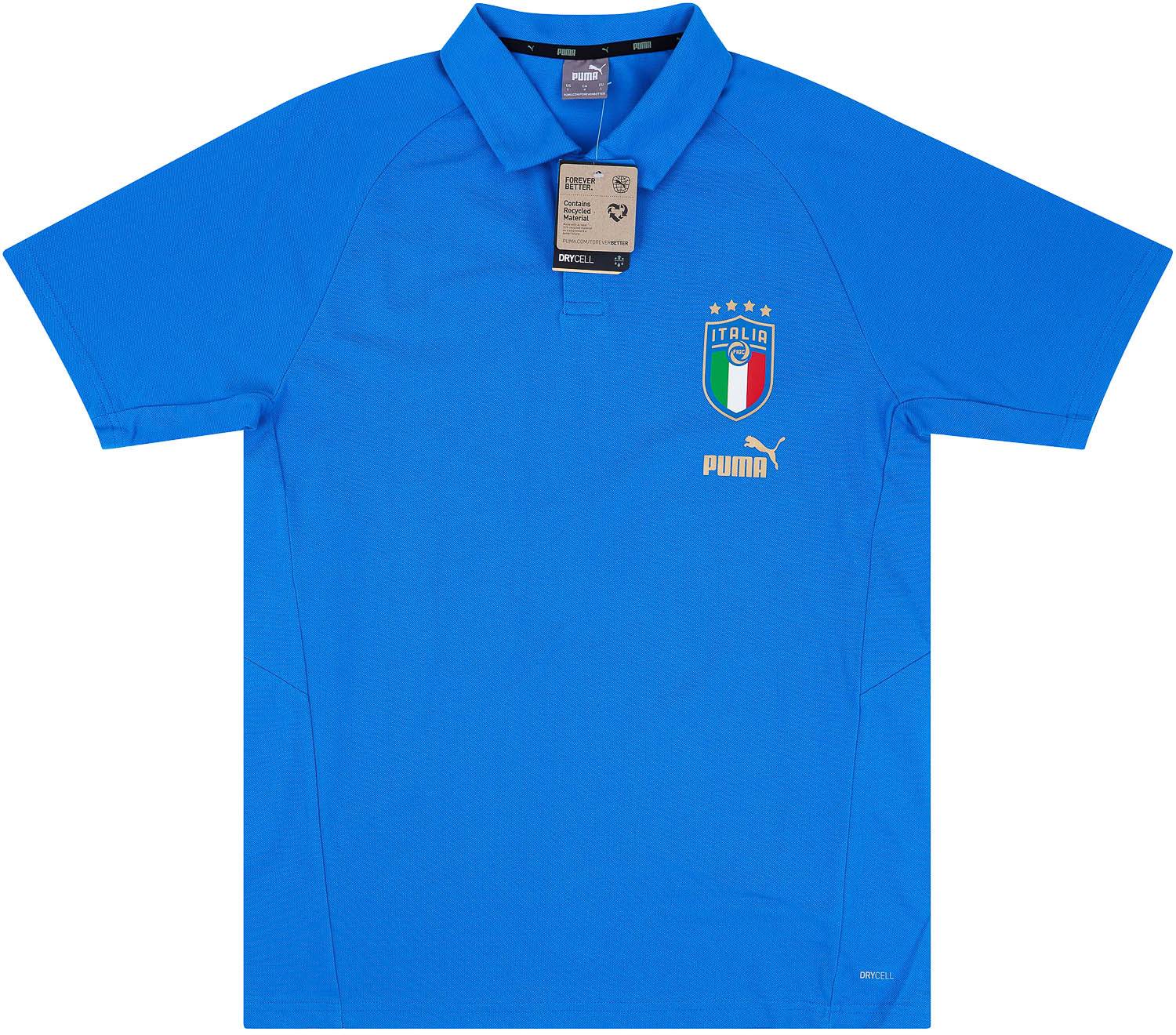 2022-23 Italy Puma Casuals Polo T-Shirt