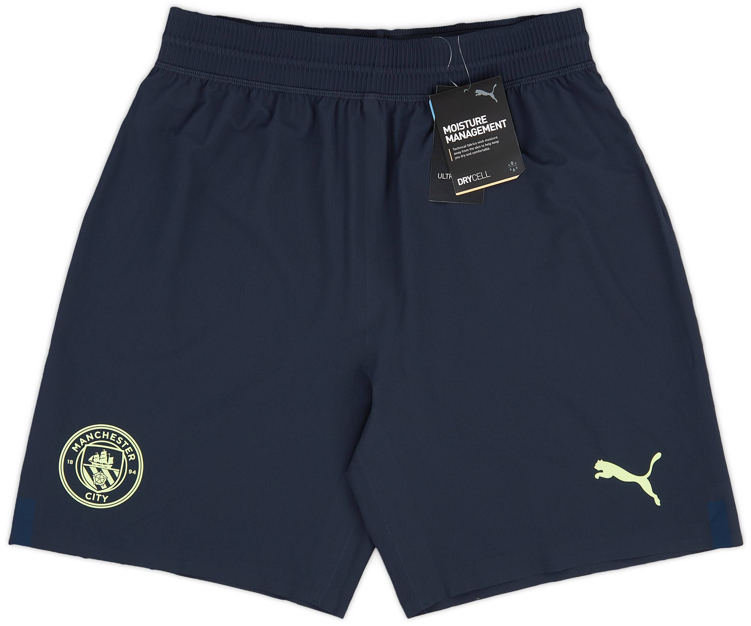 2022-23 Manchester City Player Issue Third Shorts