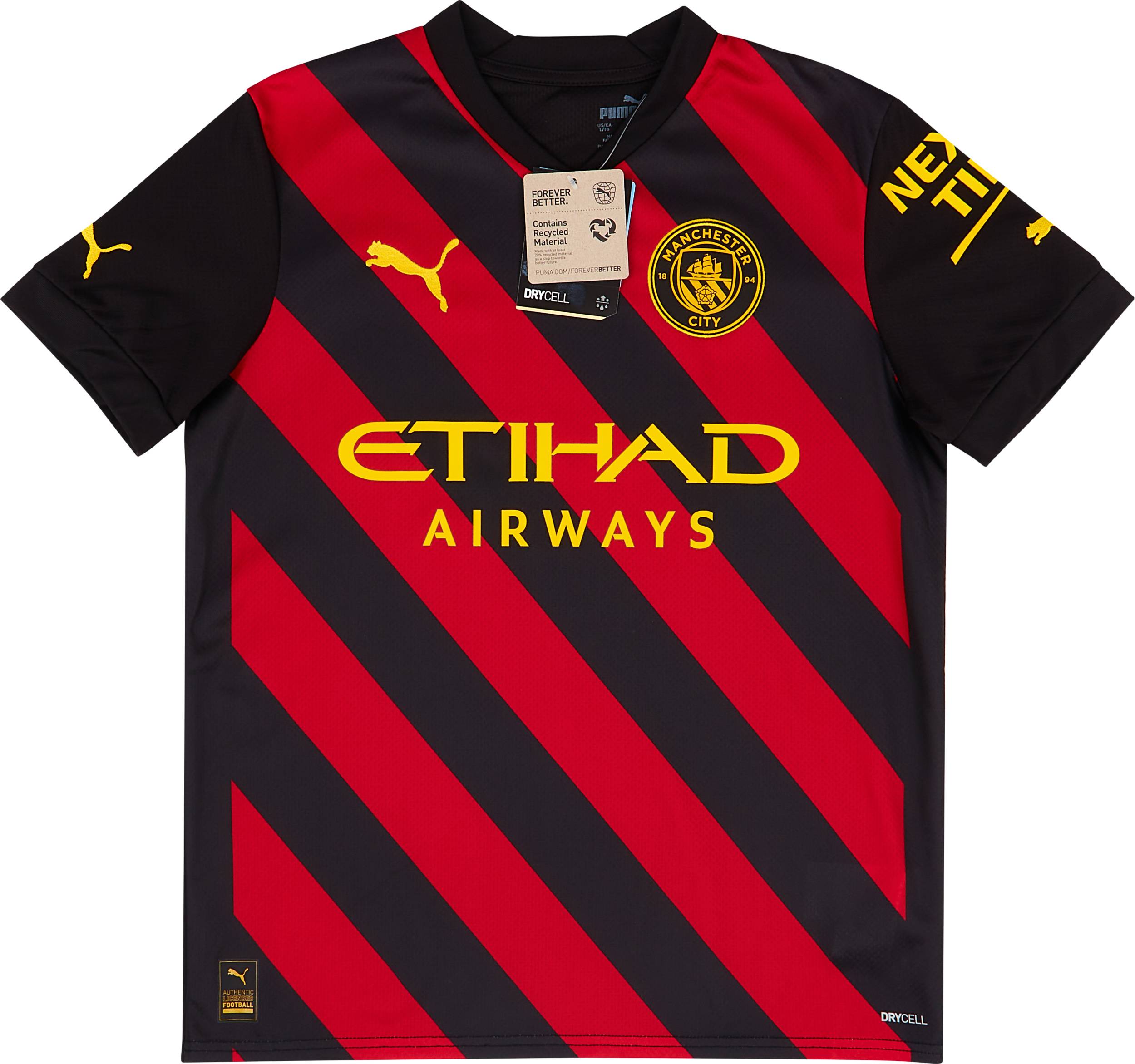 2022-23 Manchester City Away Shirt (KIDS)