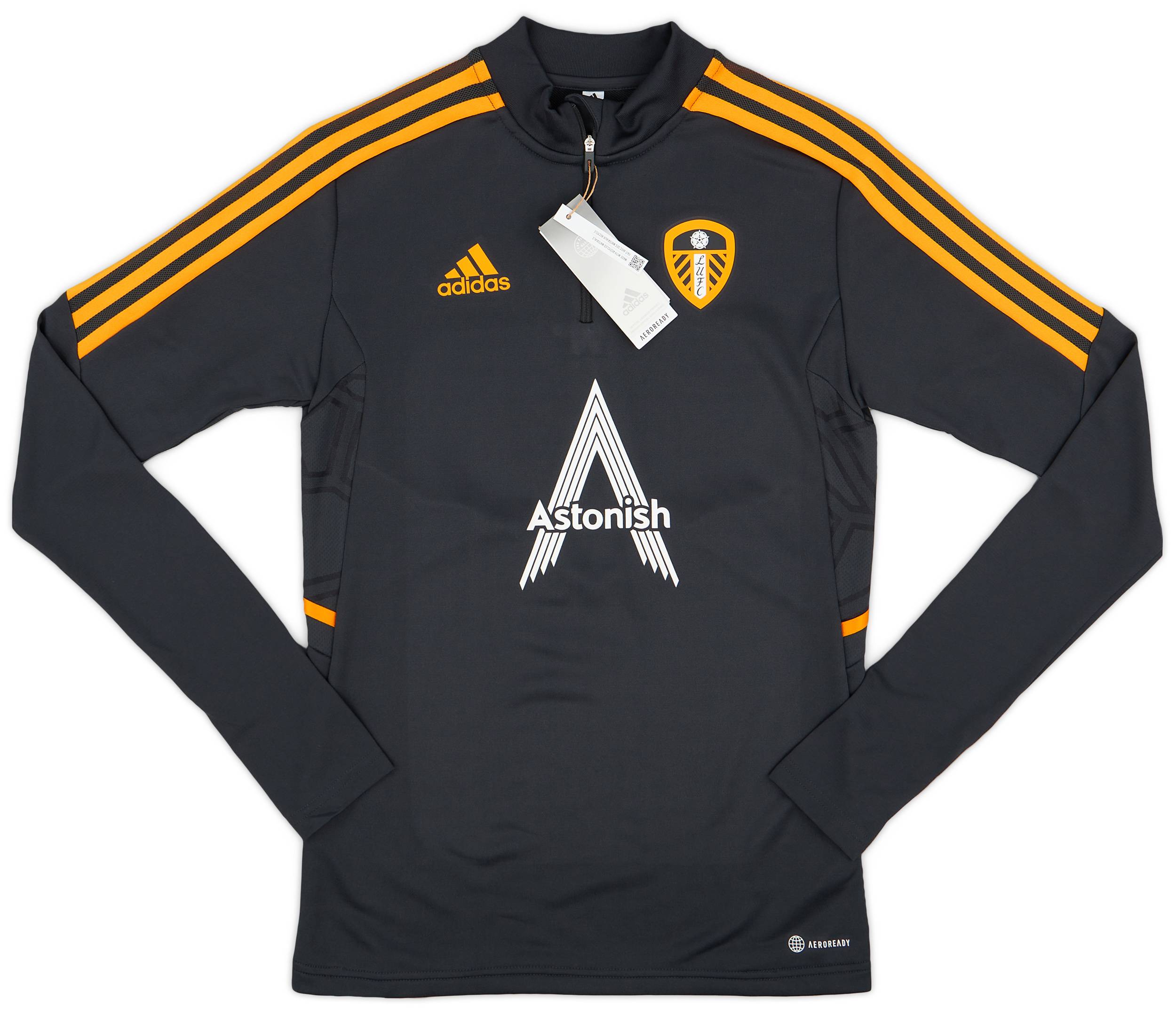 2022-23 Leeds United Player Issue 1/4 Zip Training Top (XS)