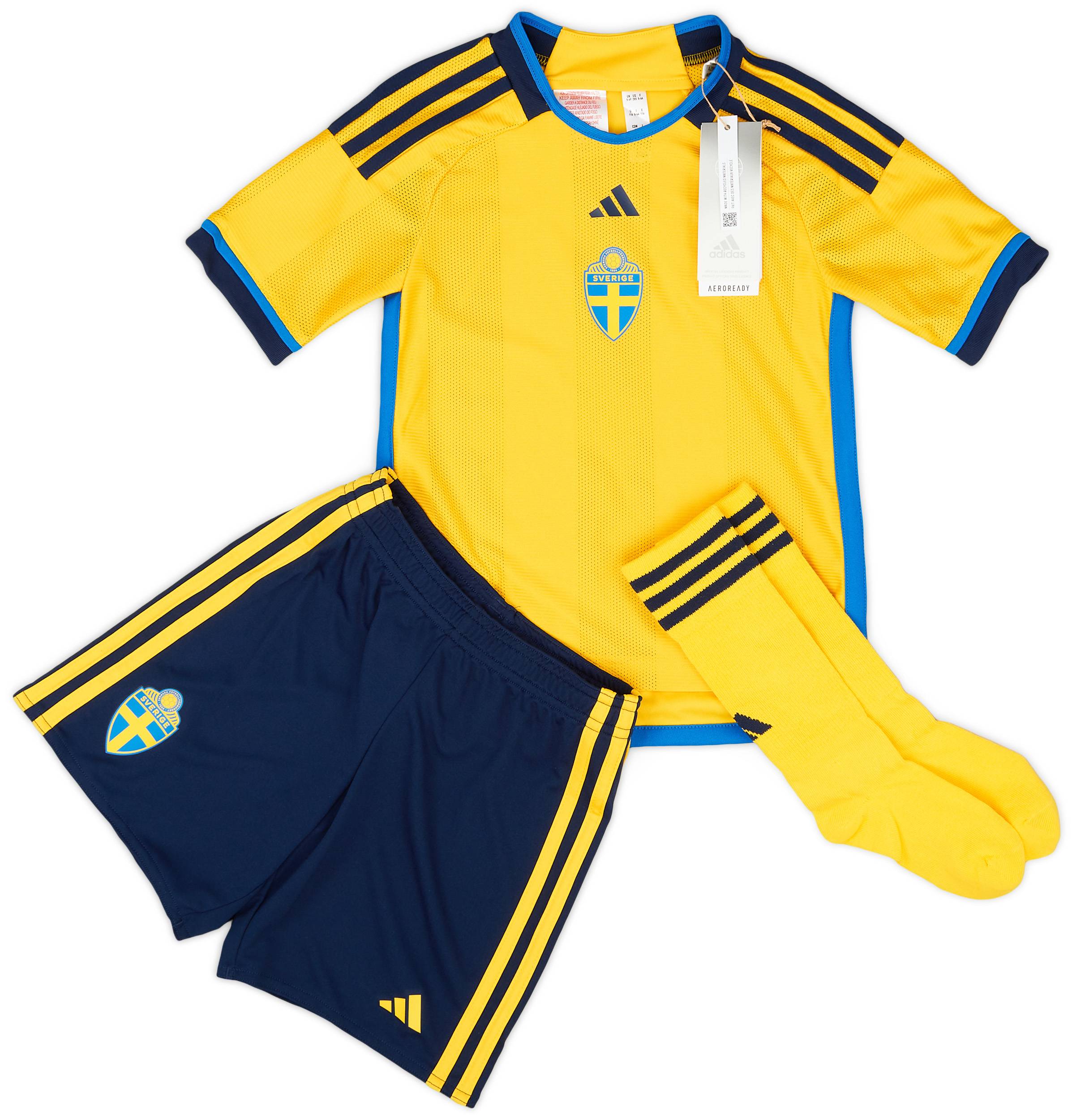 2022-23 Sweden Home Full Kit (KIDS)
