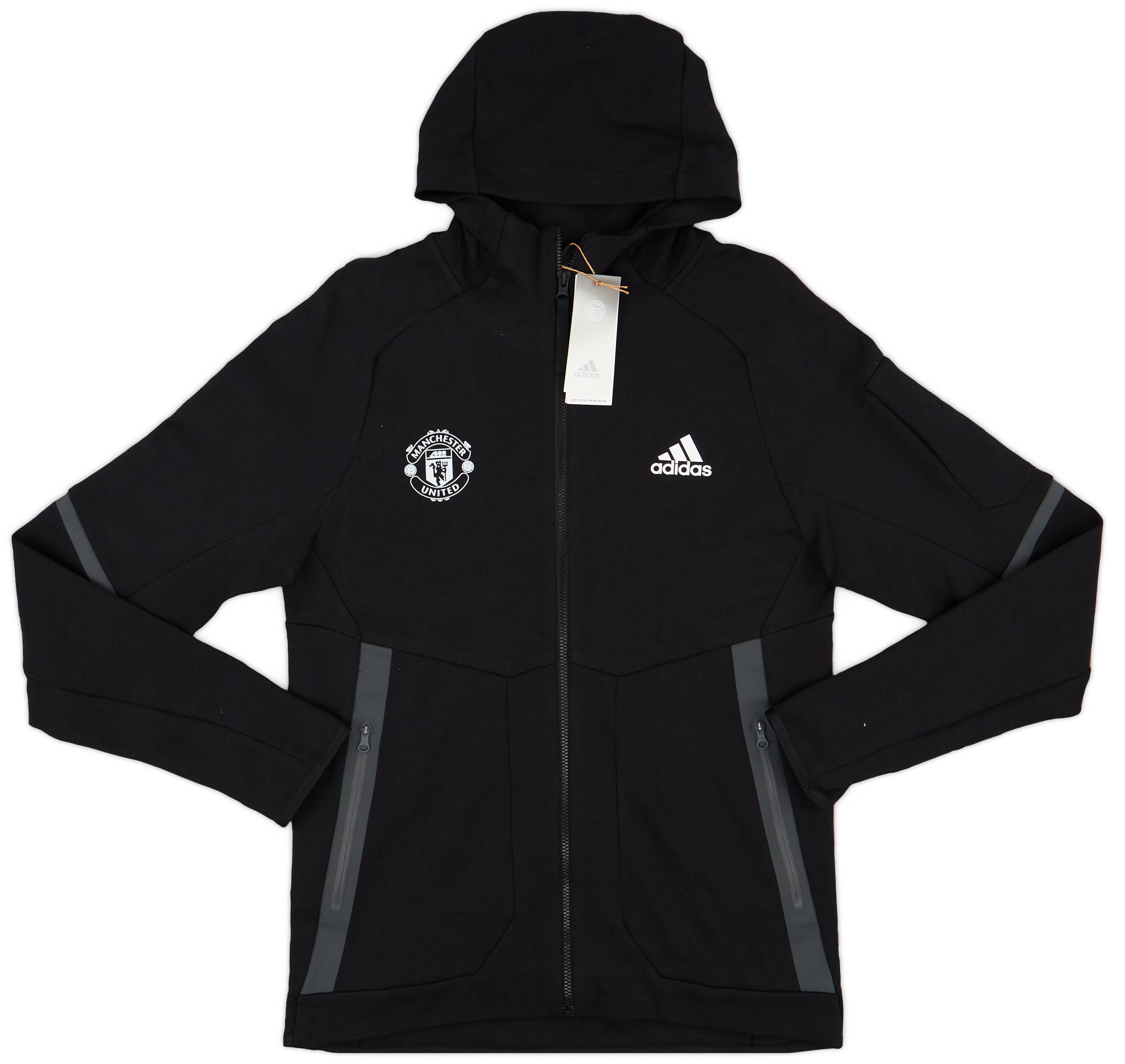2022-23 Manchester United adidas GameDay Hooded Jacket (S)