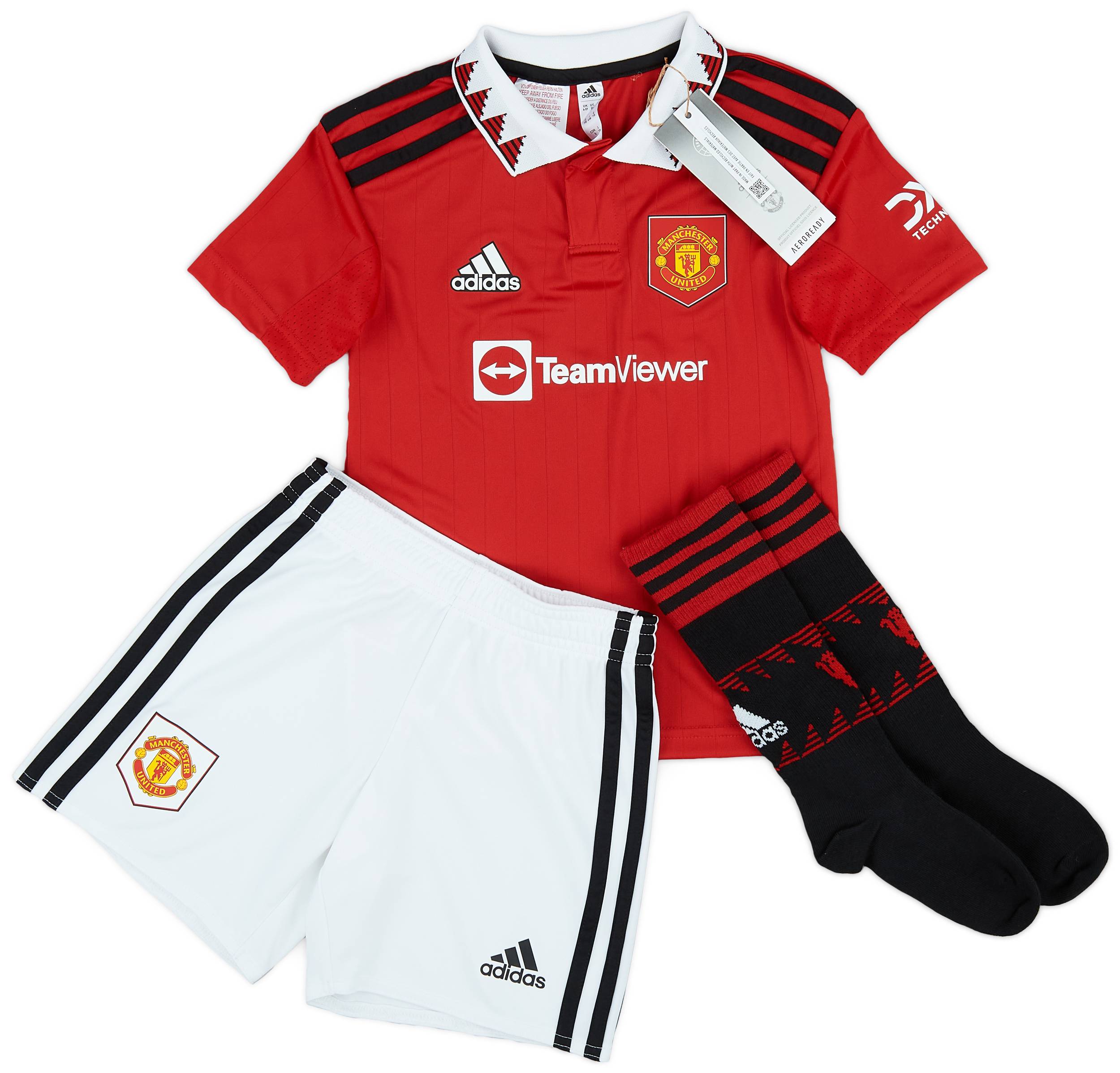 2022-23 Manchester United Home Full Kit (Little Kids)