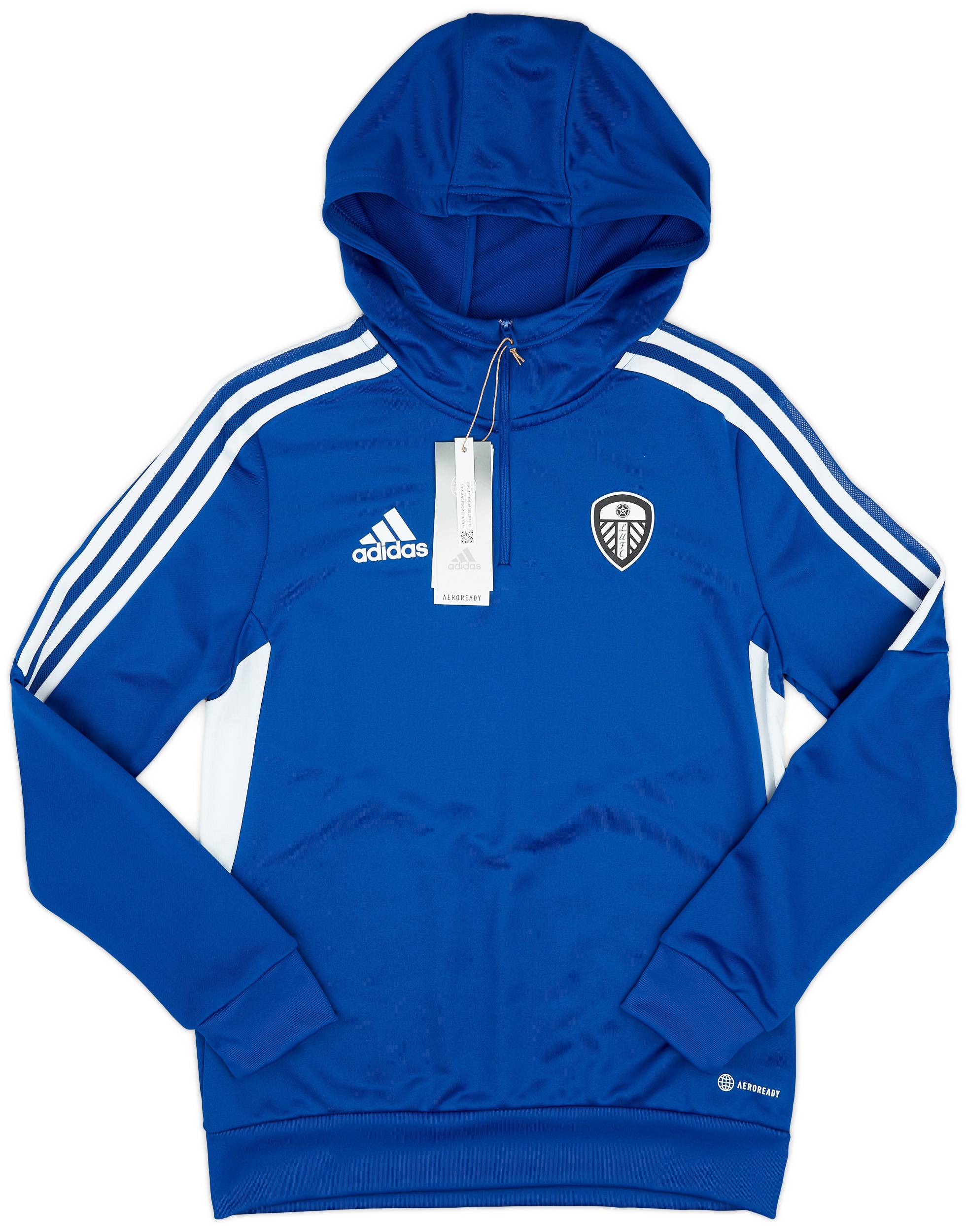 2022-23 Leeds United adidas 1/4 Zip Training Top (M.Kids)