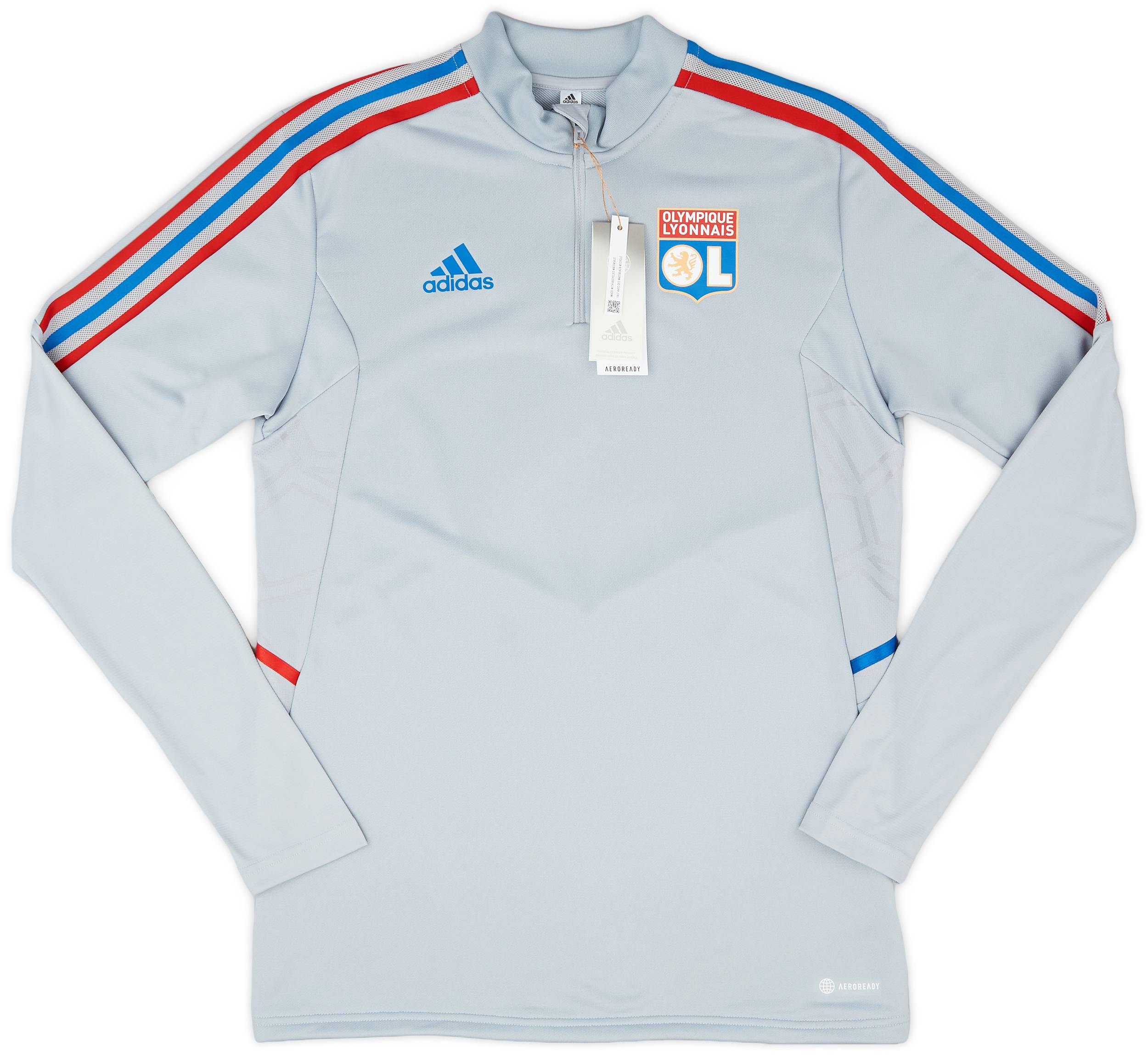 2022-23 Lyon adidas 1/4 Zip Training Top
