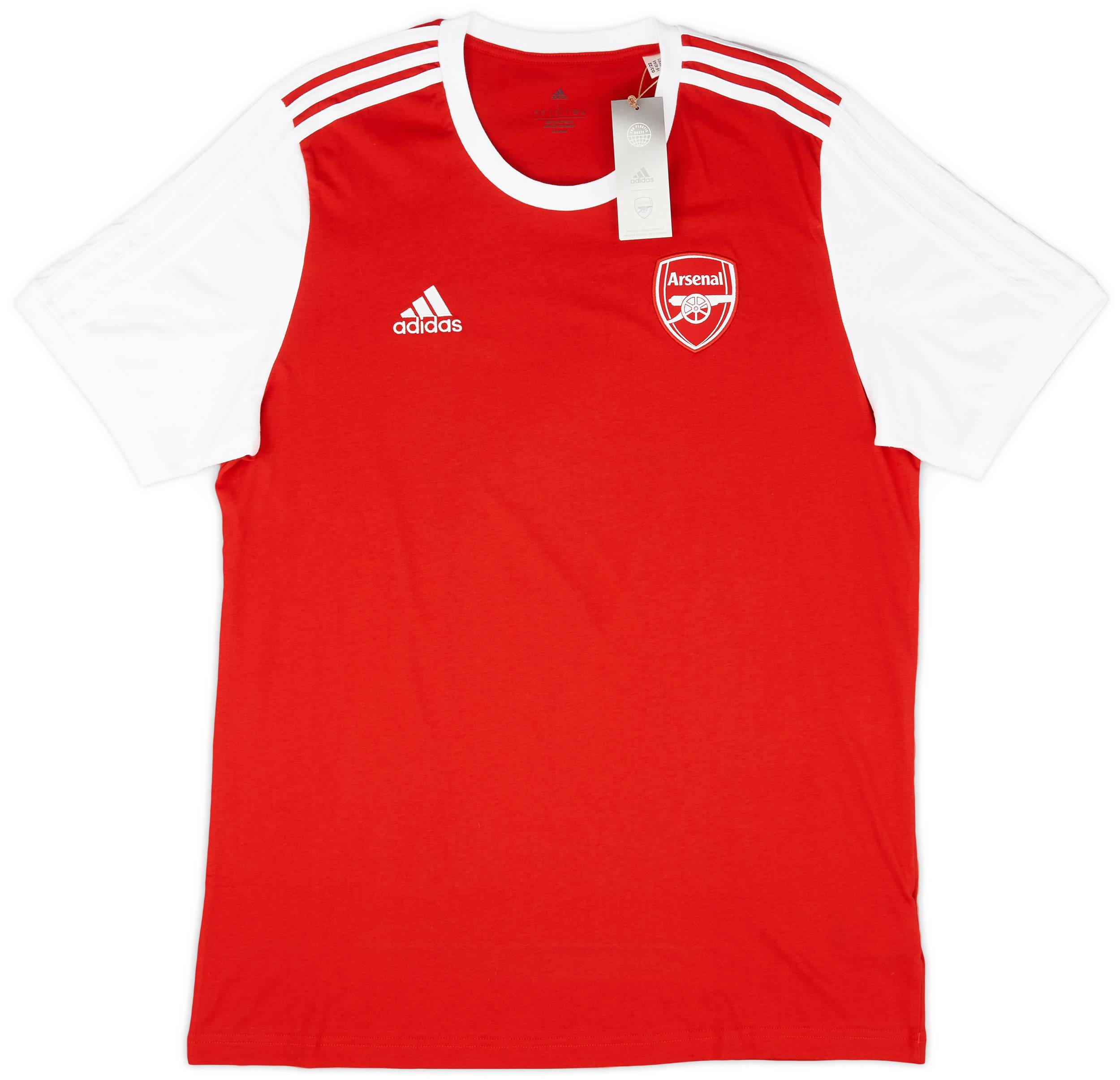 2022-23 Arsenal adidas DNA 3-Stripes Tee